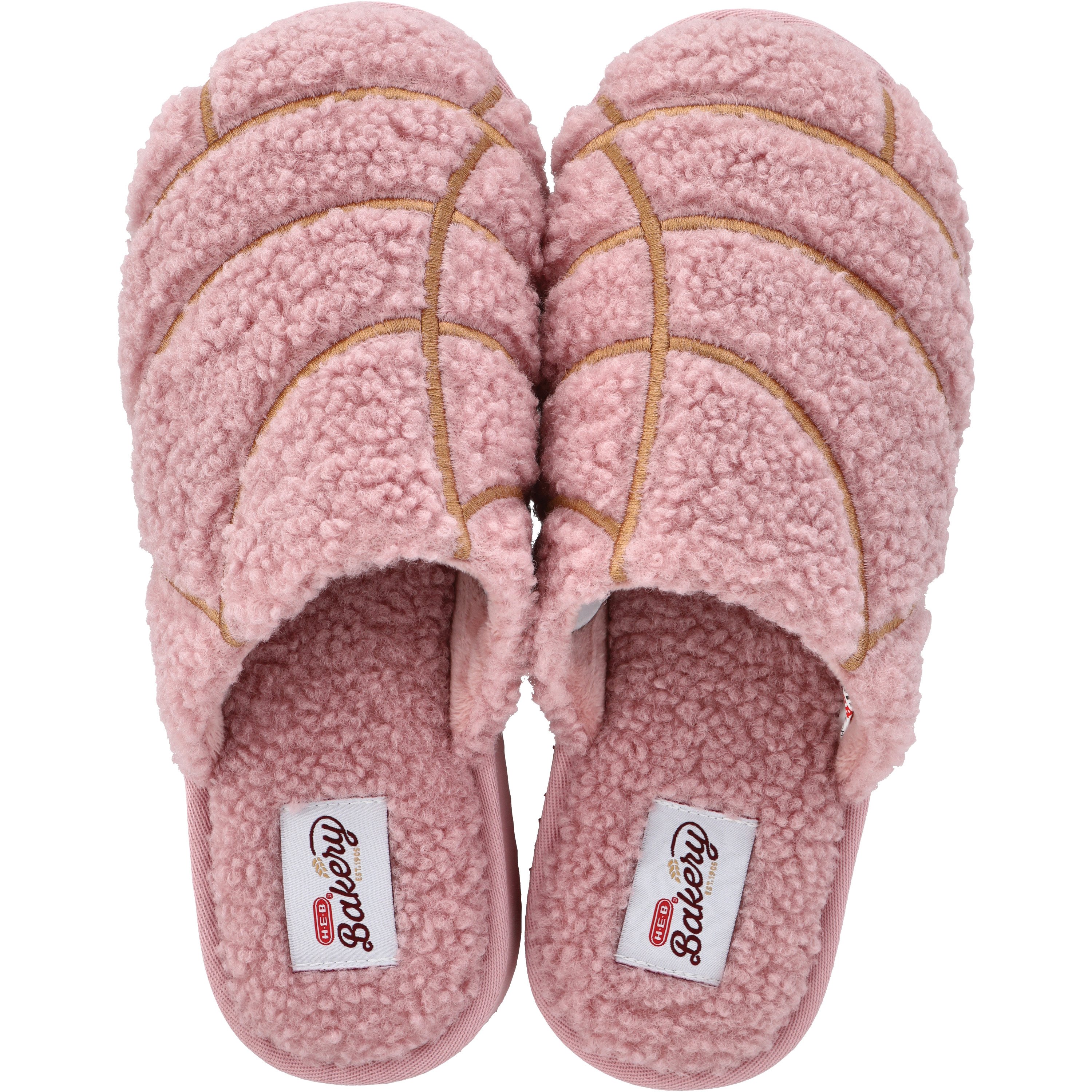 H-E-B Brand Shop Pink Concha Slippers - Shop Seasonal decor at H-E-B