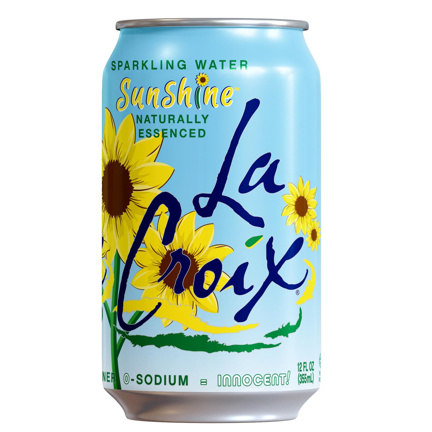 LaCroix Zero Calorie Sunshine Sparkling Water 12 pk Cans - Shop Water at H-E-B