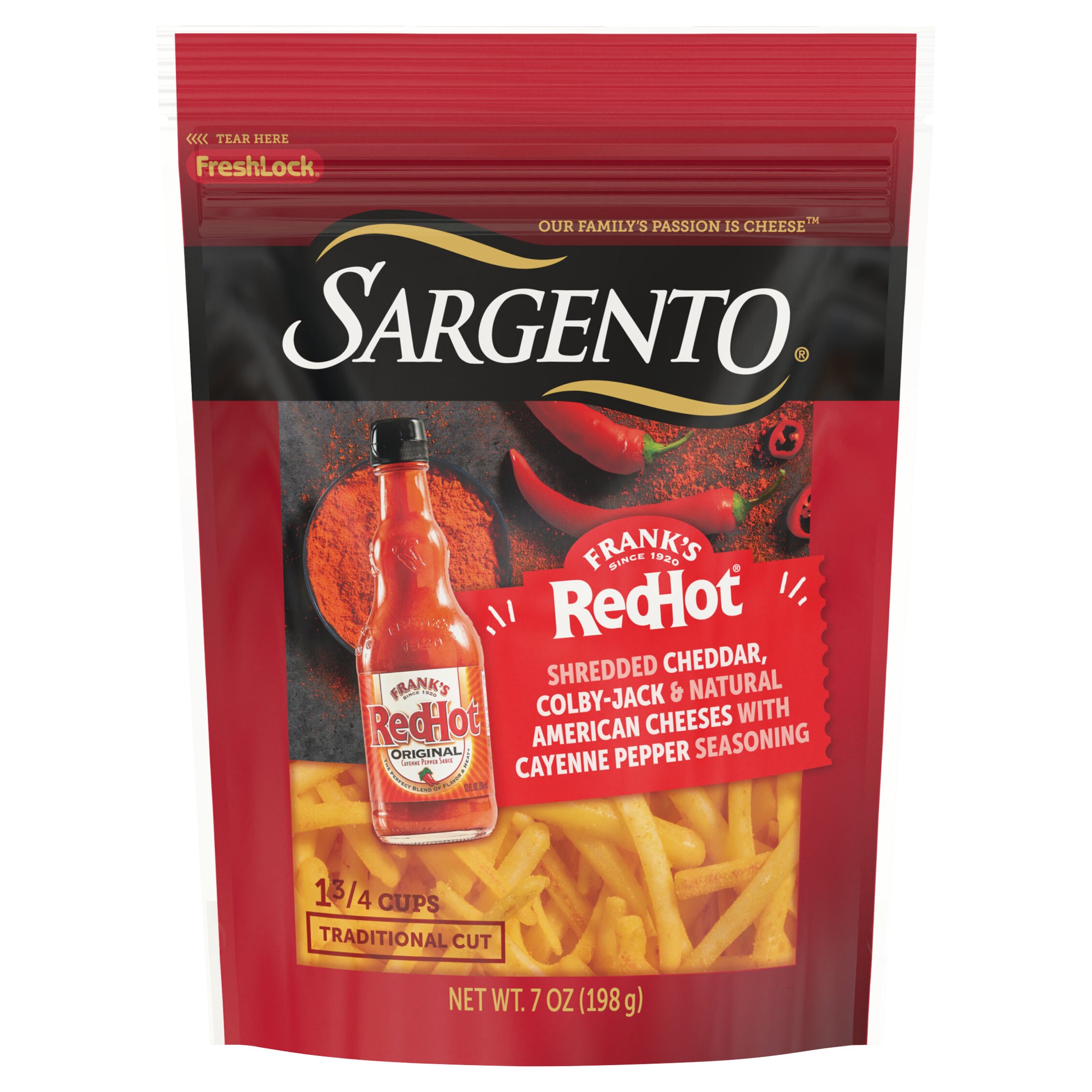 Sargento Franks Red Hot Cheddar Colby Jack Shredded - Shop Cheese at H-E-B