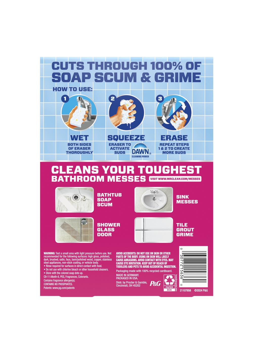 Mr. Clean Magic Eraser Bath Lemon Foamy - Shop All purpose cleaners at ...