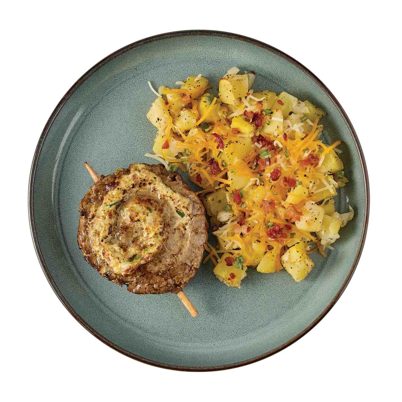 Meal Simple by H-E-B Jalapeno Popper Beef Pinwheel Cowboy Potato Hash ...