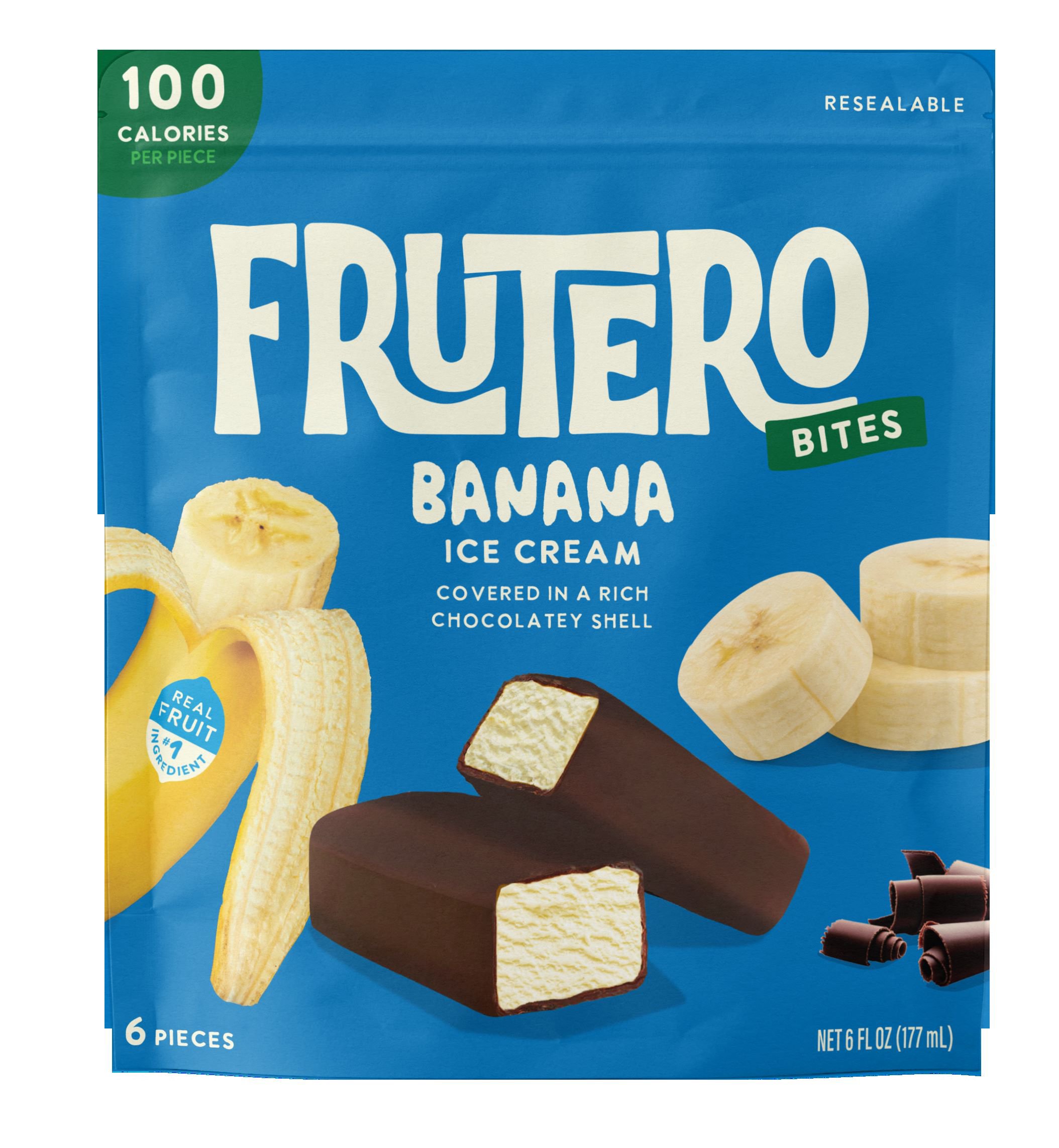 Frutero Banana Ice Cream Bites - Shop Ice cream at H-E-B