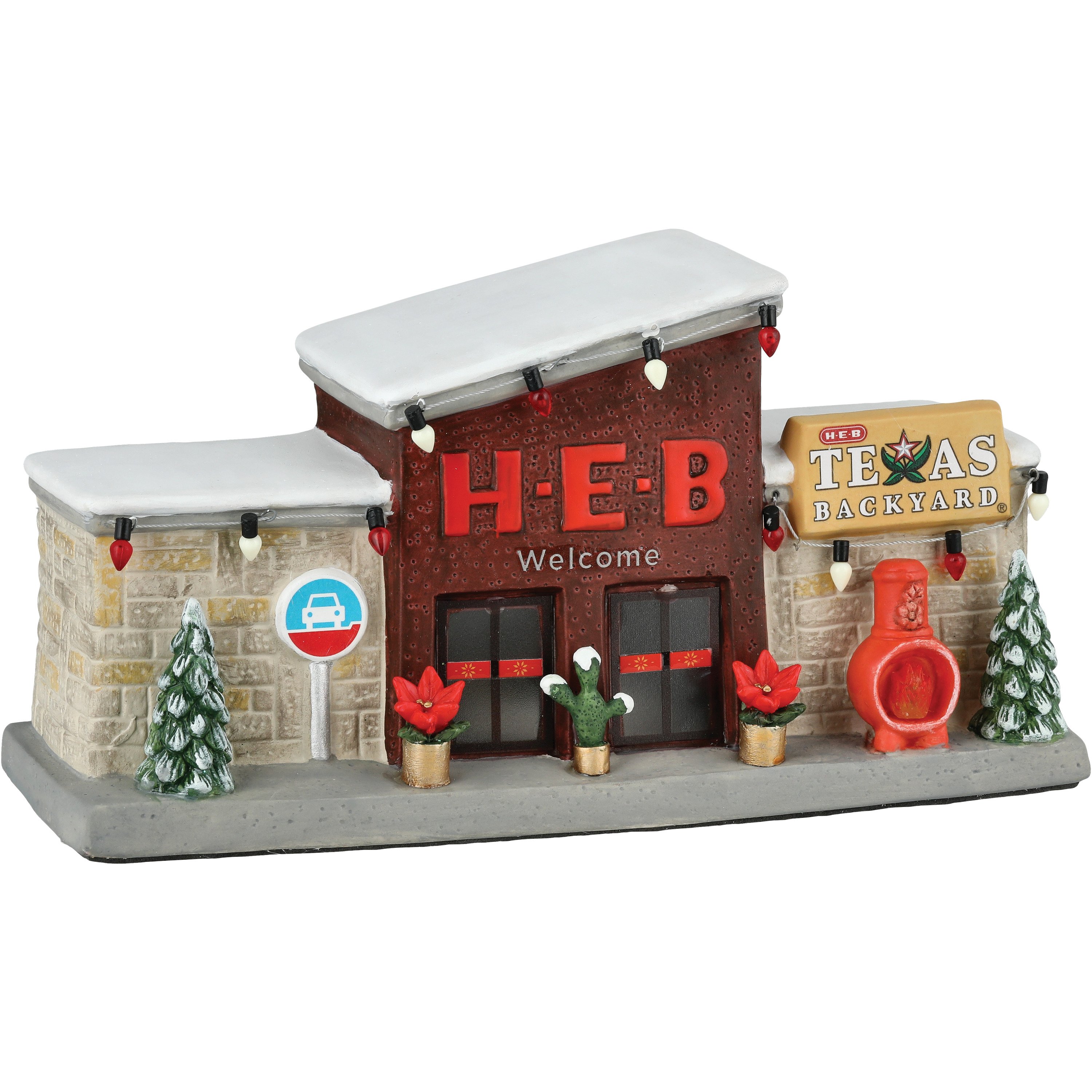 H-E-B Brand Shop Light Up Holiday Store Front - Shop Seasonal decor at ...