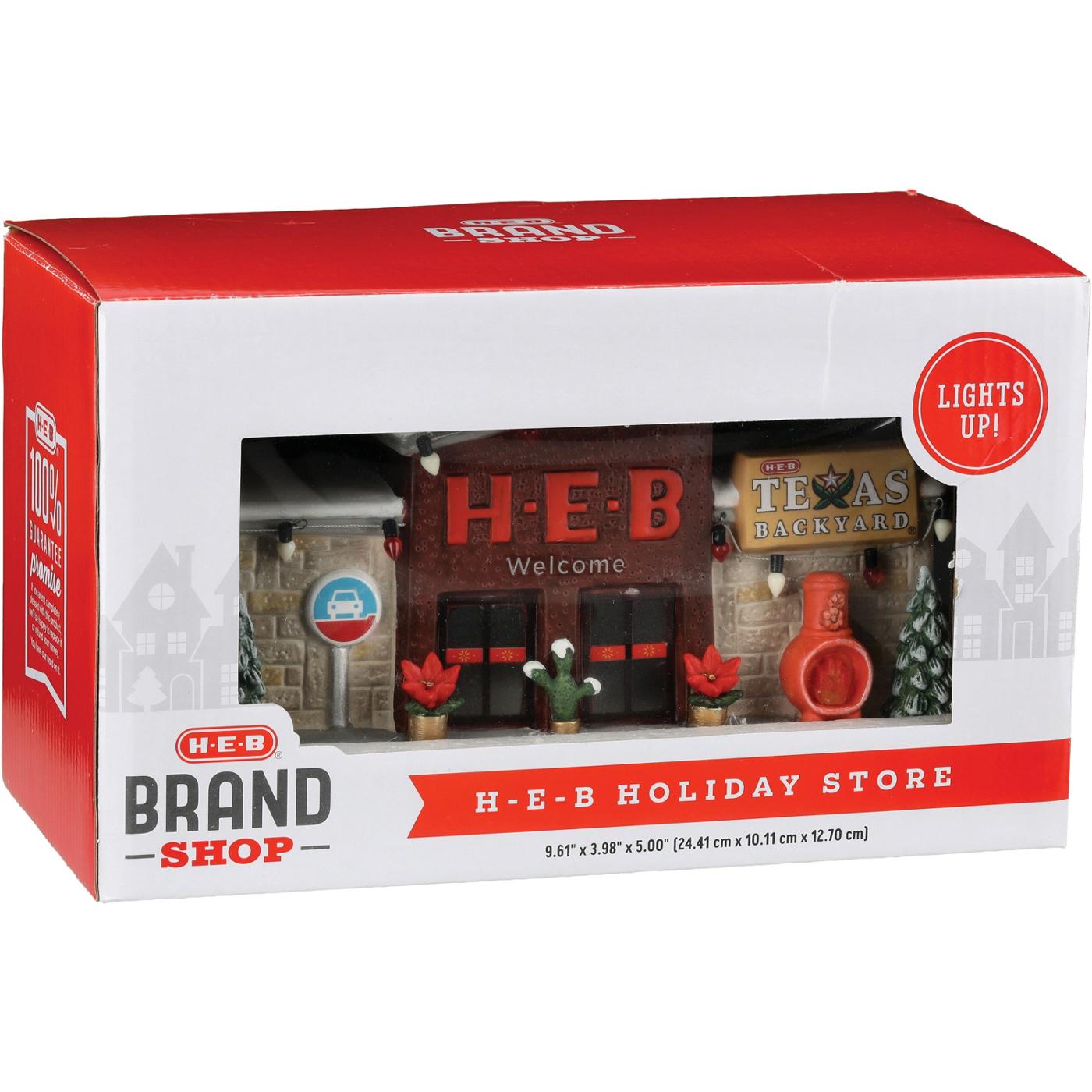 H-E-B Brand Shop Light Up Holiday Store Front - Shop Seasonal decor at ...