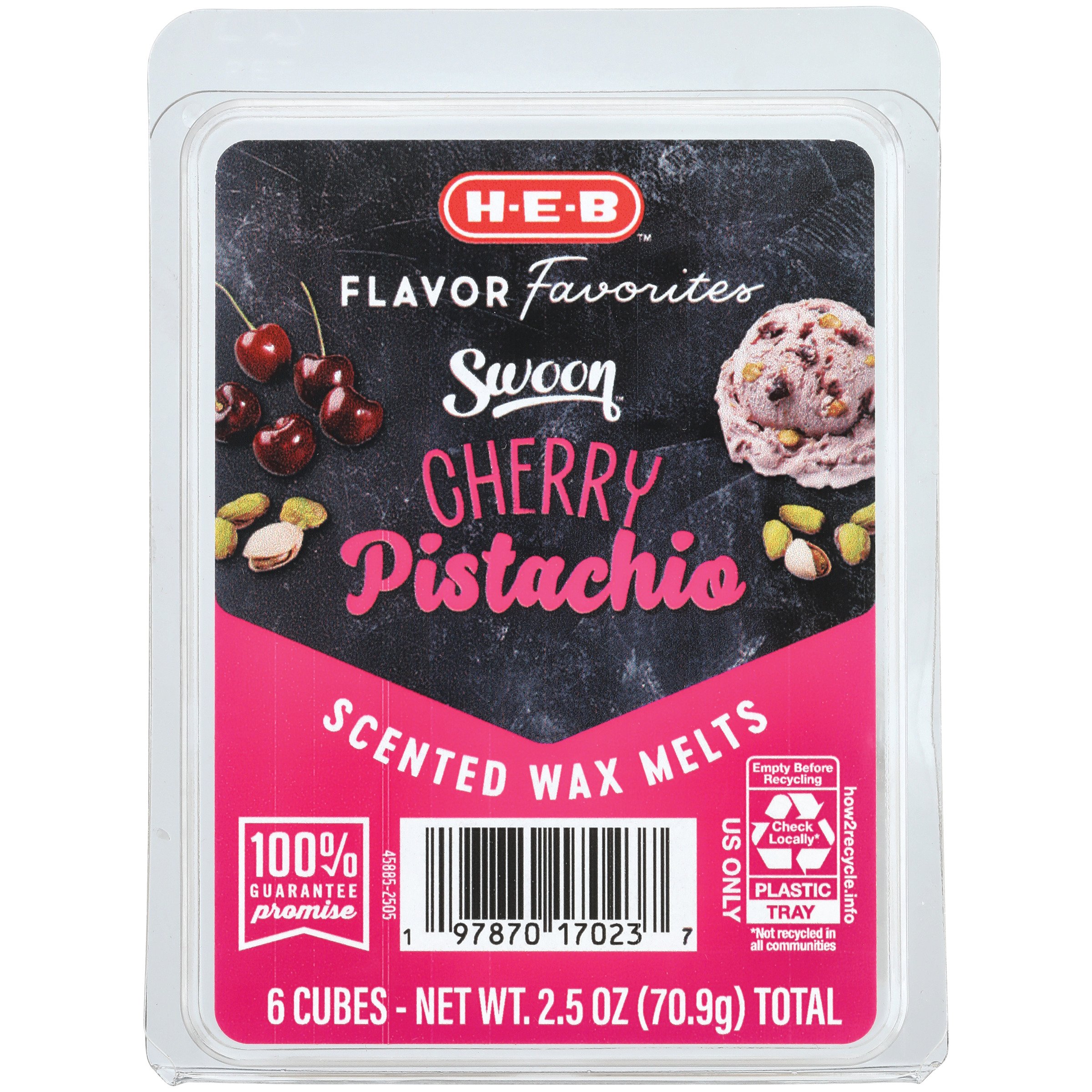 H-E-B Flavor Favorites Swoon Cherry Pistachio Scented Wax Melts - Shop ...