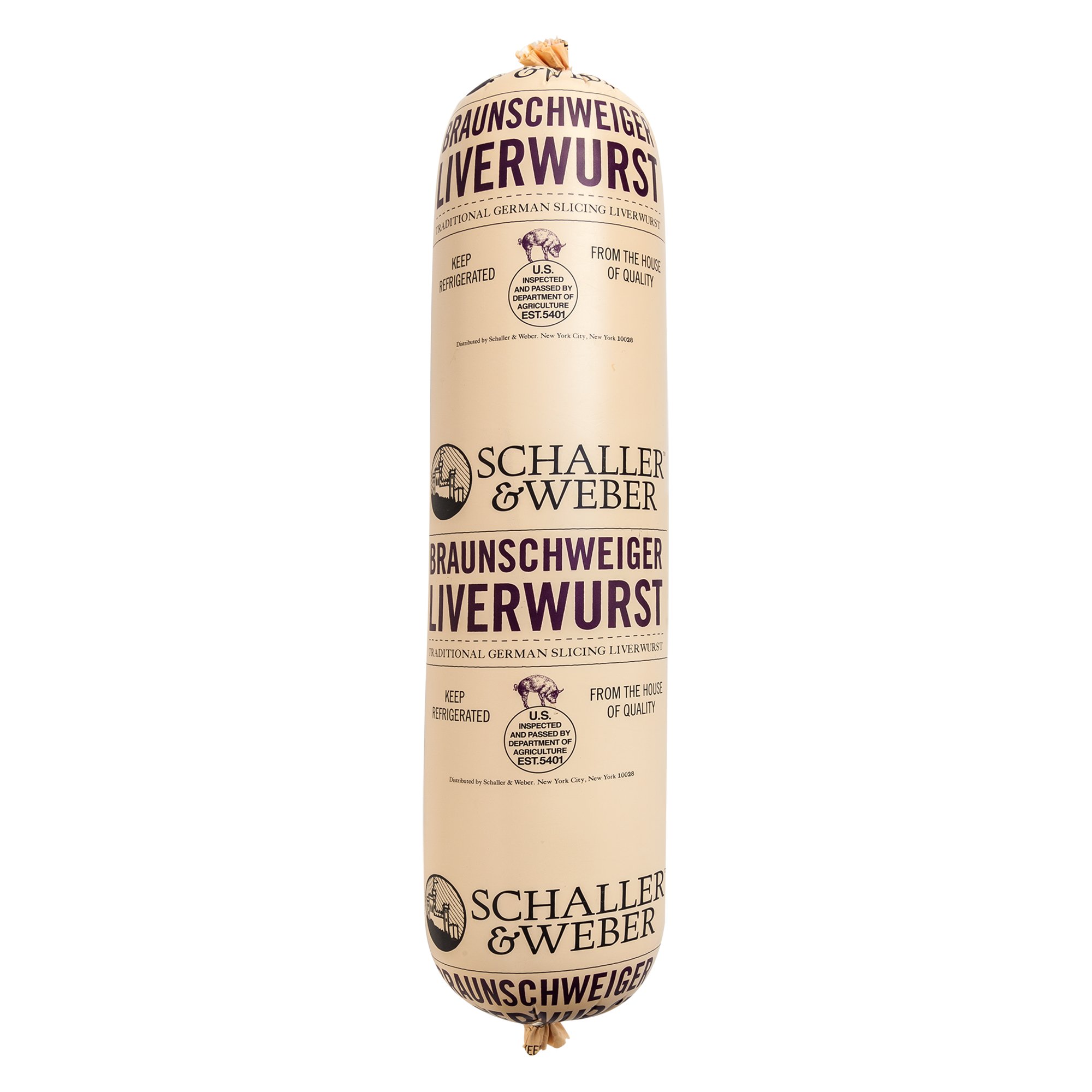 Schaller & Weber Braunschweiger Liverwurst - Shop Meat at H-E-B