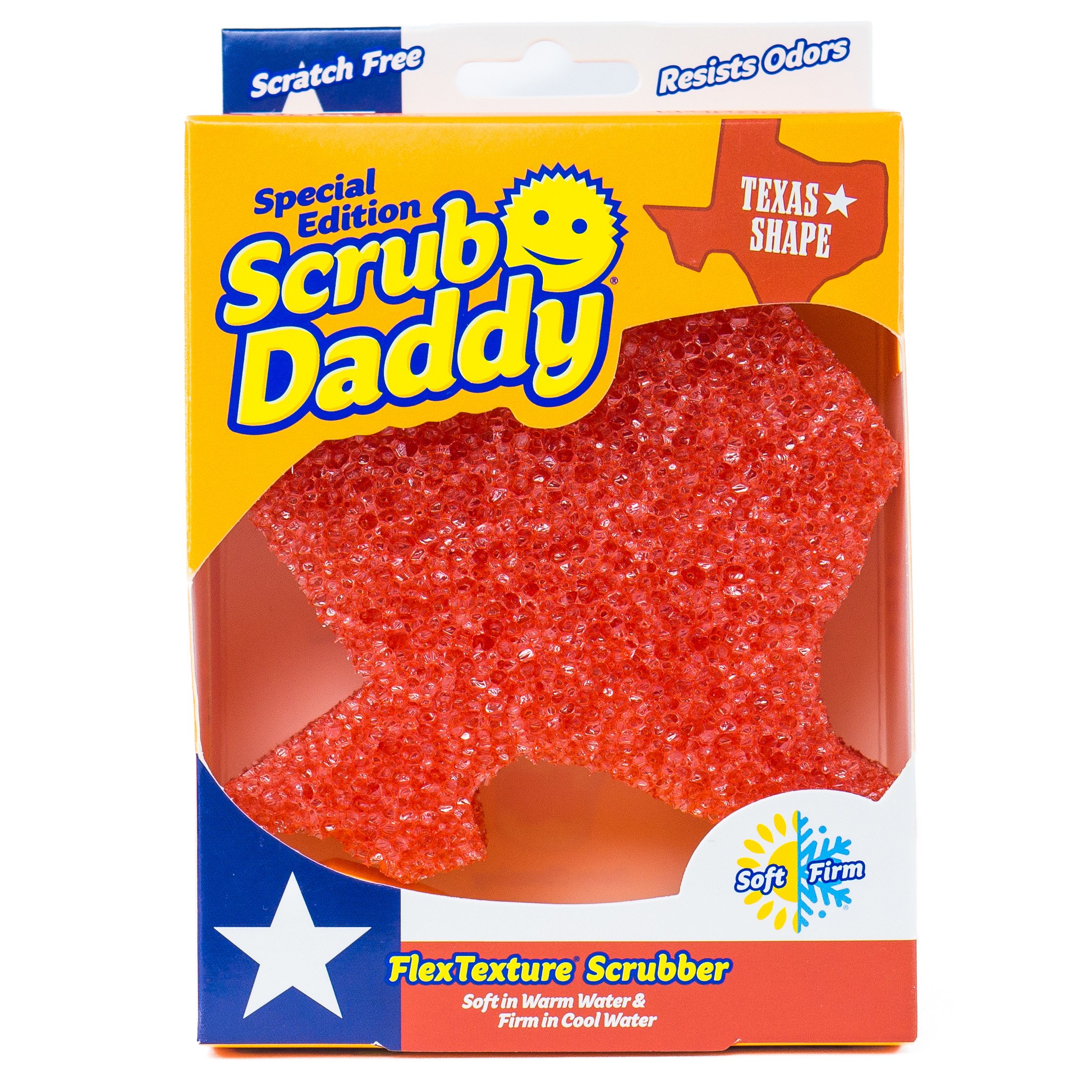 Scrub Daddy Texas Shaped Special Edition Sponge - Shop Sponges ...