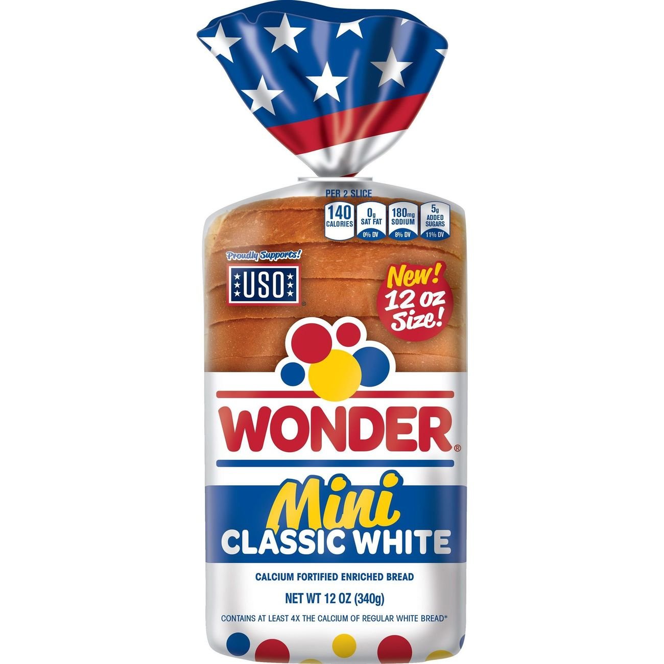 Wonder Mini Classic Sliced White Sandwich Bread - Shop Sliced bread at ...