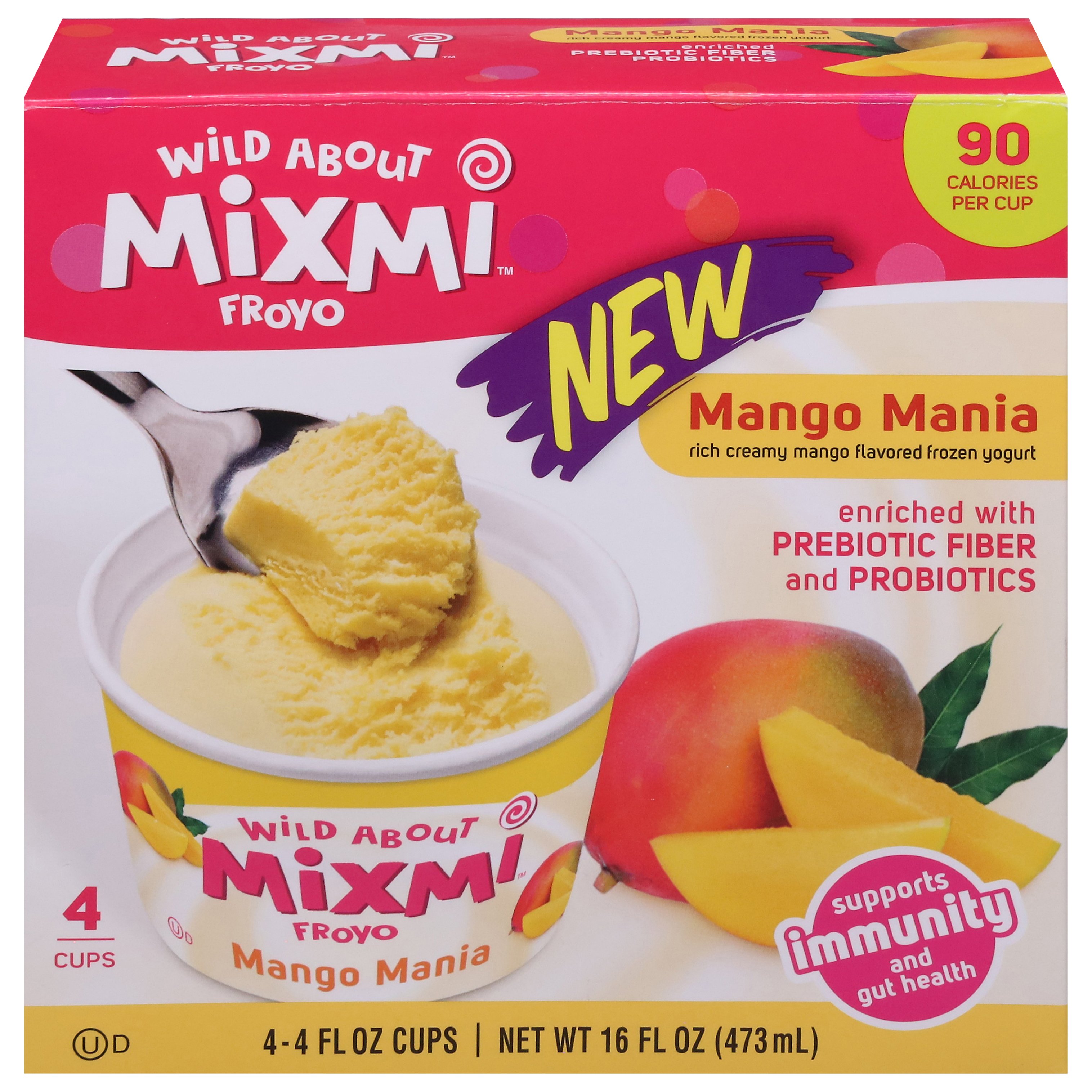 Wild About Mixmi Froyo - Mango Mania - Shop Frozen yogurt at H-E-B