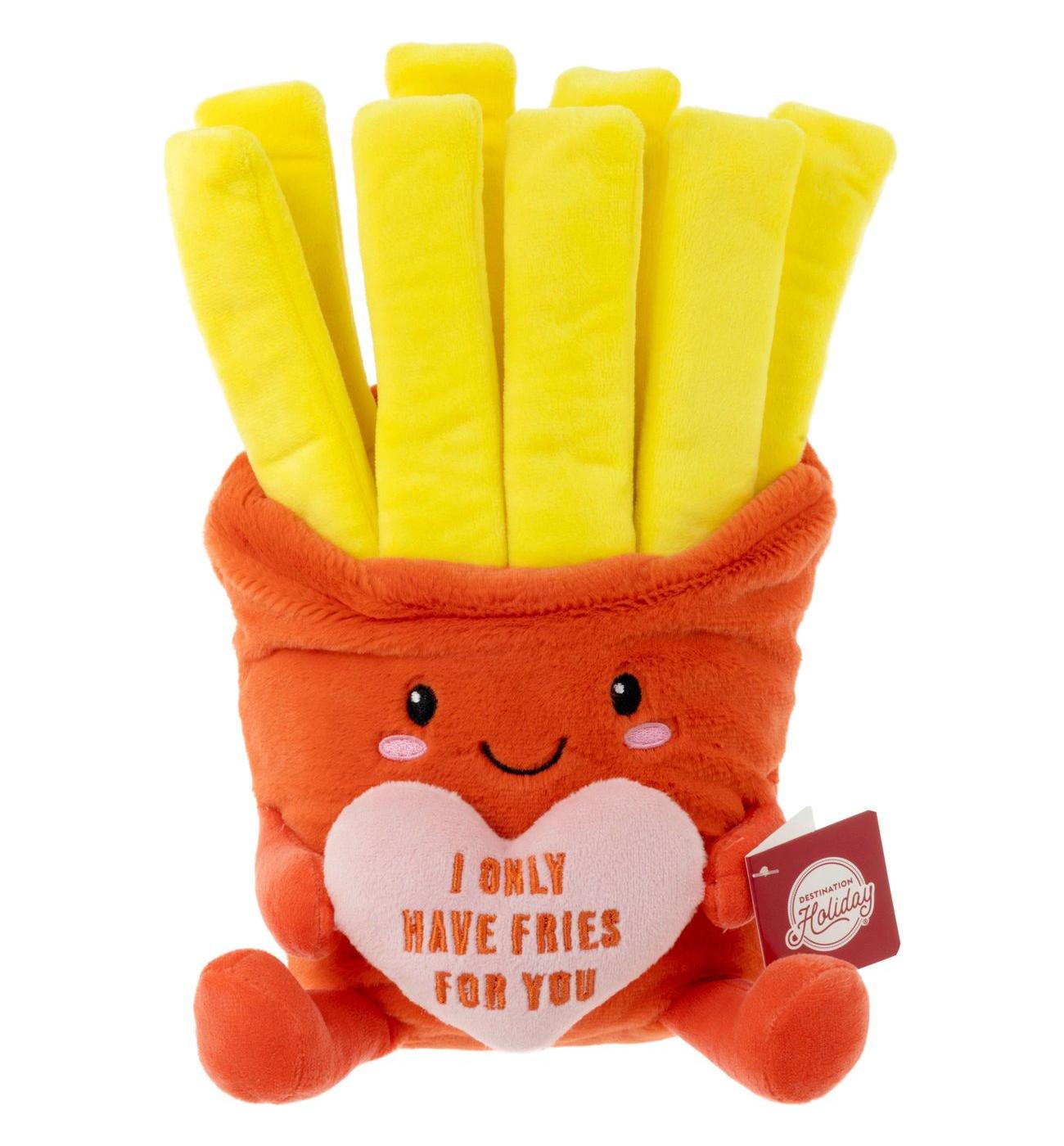 Destination Holiday French Fries Valentine's Plush - Shop Plush toys at ...