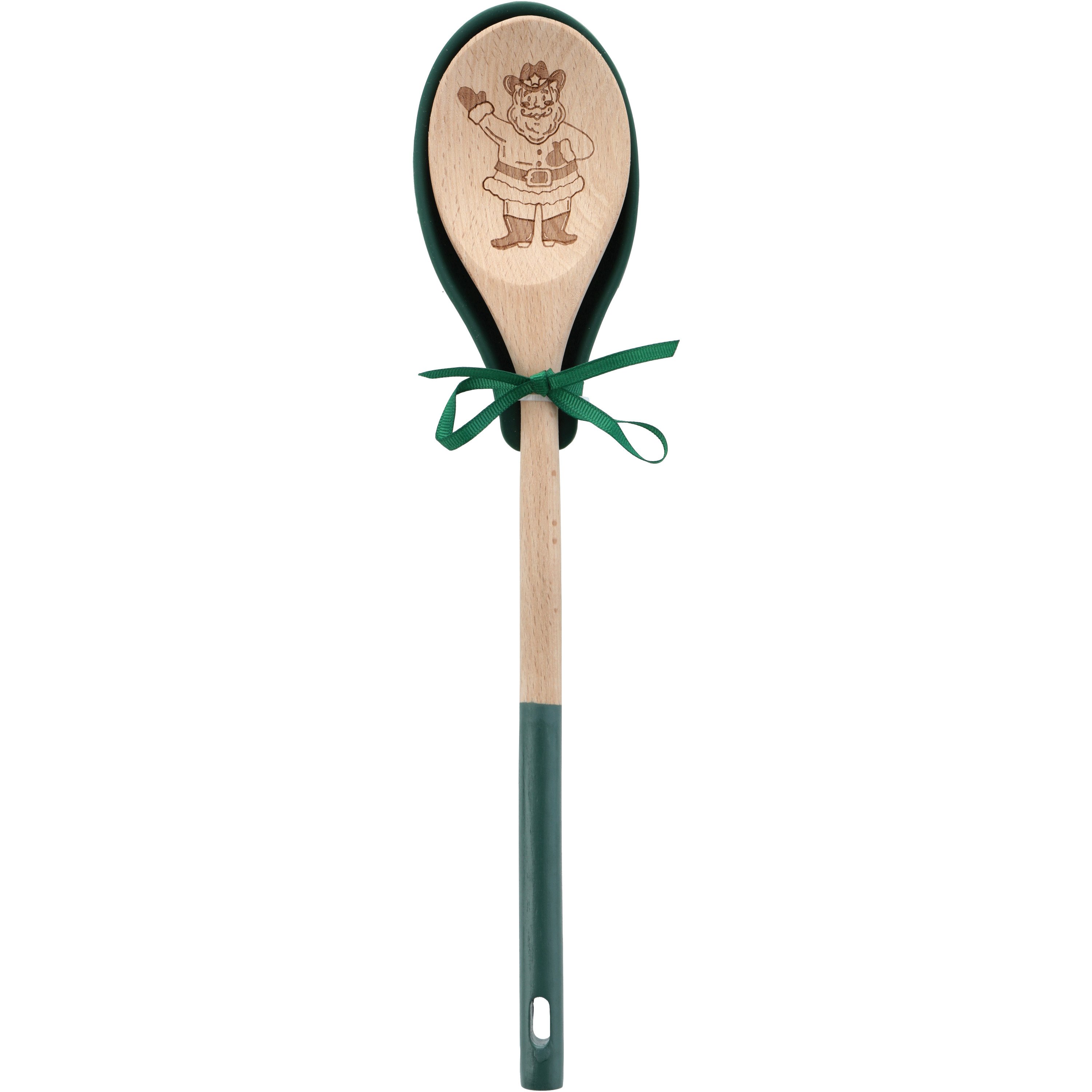 Destination Holiday Cowboy Santa Spoon & Spoon Rest Gift Set - Shop ...