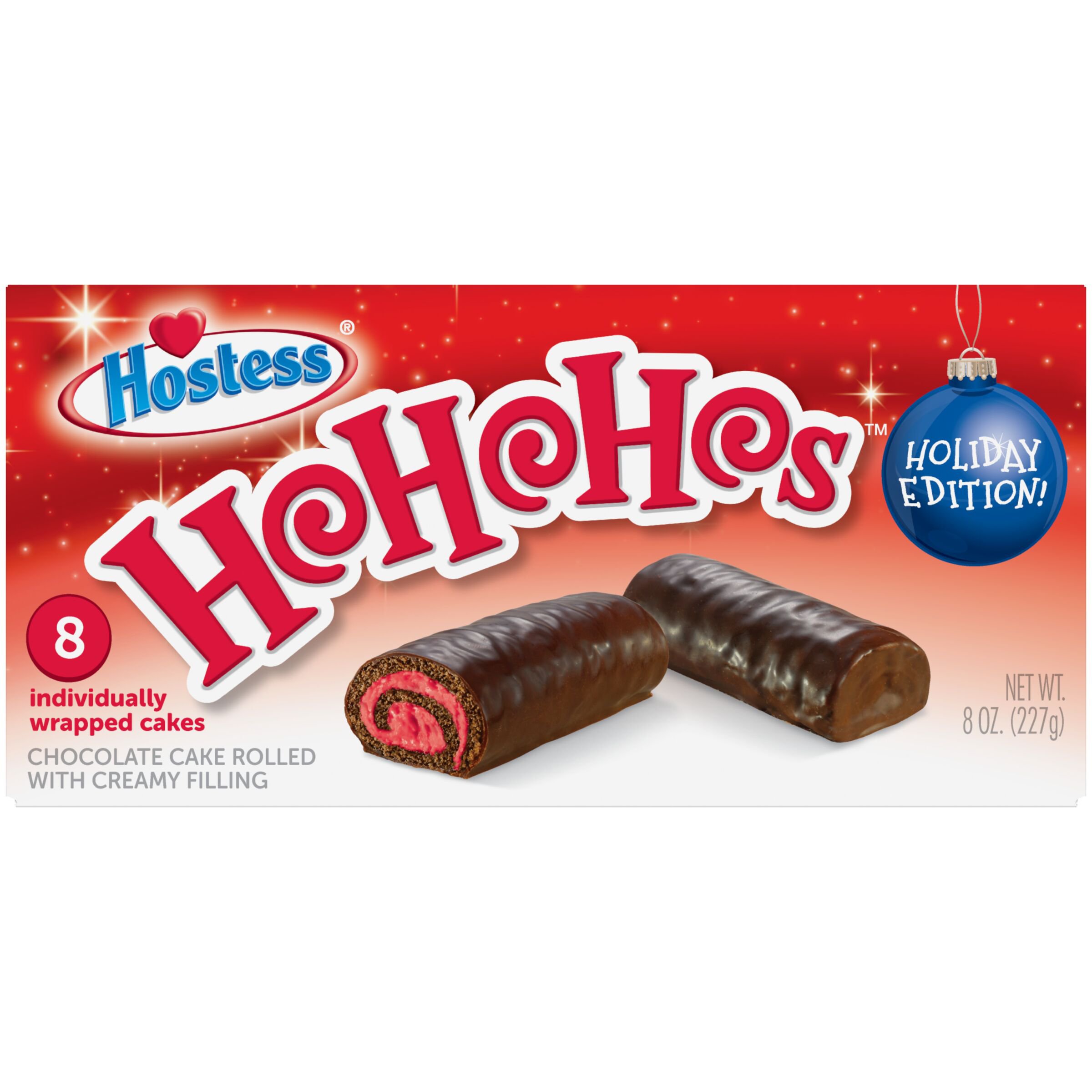 Hostess Chocolate Holiday HoHoHos - Shop Snack cakes at H-E-B
