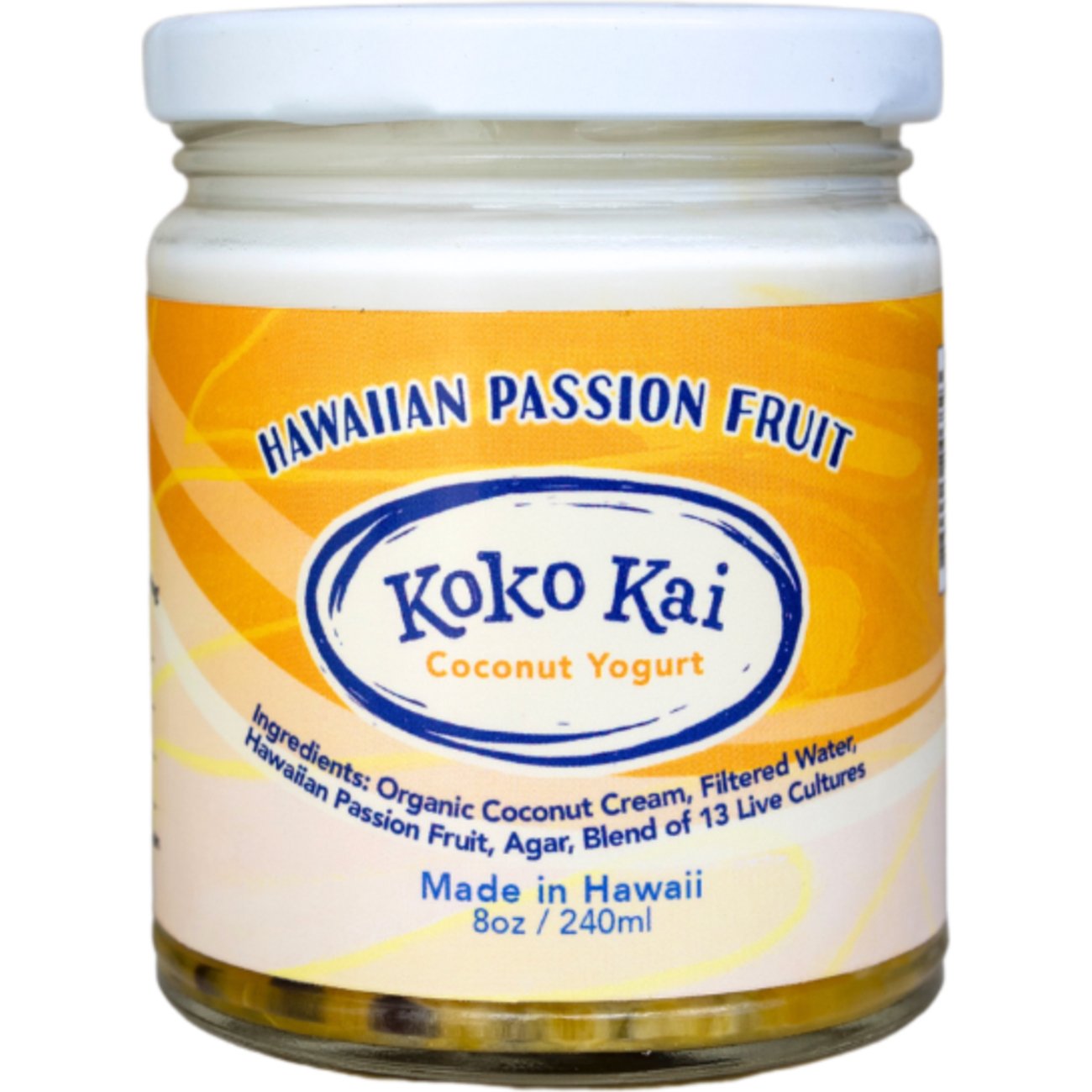 Koko Kai Hawaiian Passion Fruit Coconut Yogurt, 8 oz | Central Market ...