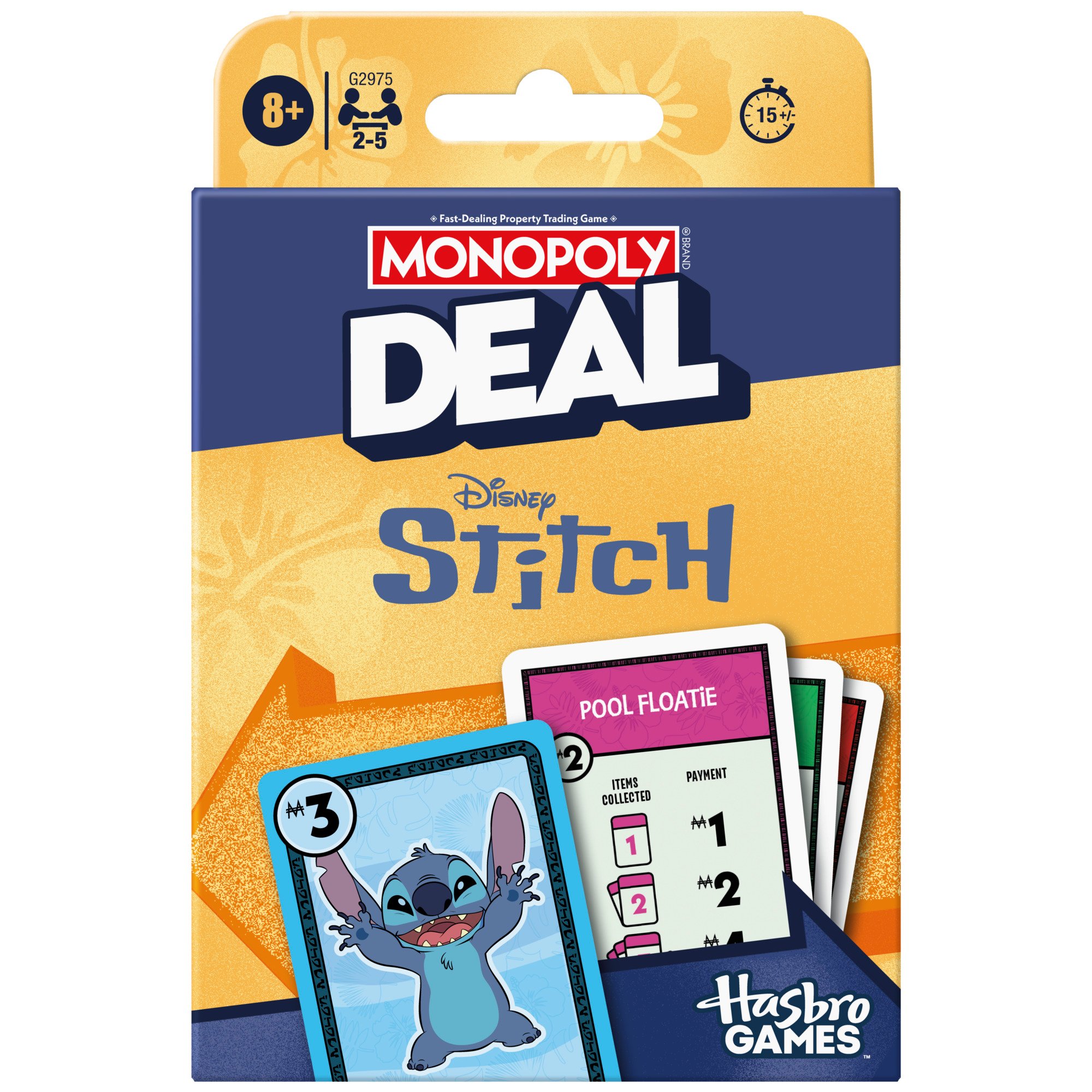 Monopoly Deal Disney Stitch Edition Card Game - Shop Games at H-E-B