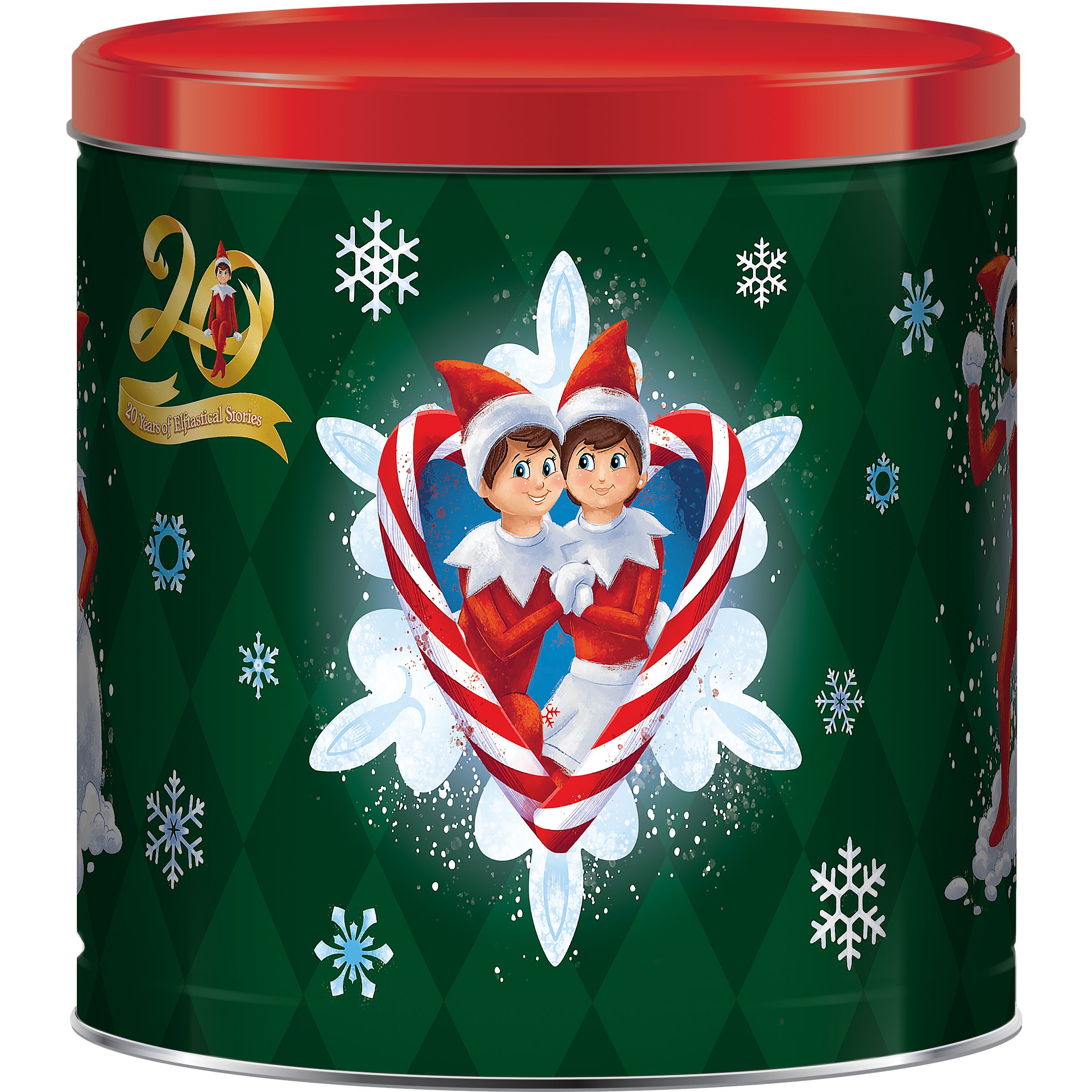 Signature Brands Elf on the Shelf Santaversary Popcorn Tin - Shop ...
