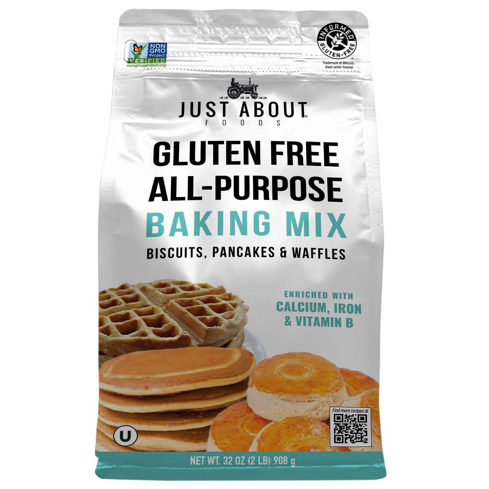 Just About Foods Gluten Free All Purpose Baking Mix - Shop Baking mixes ...