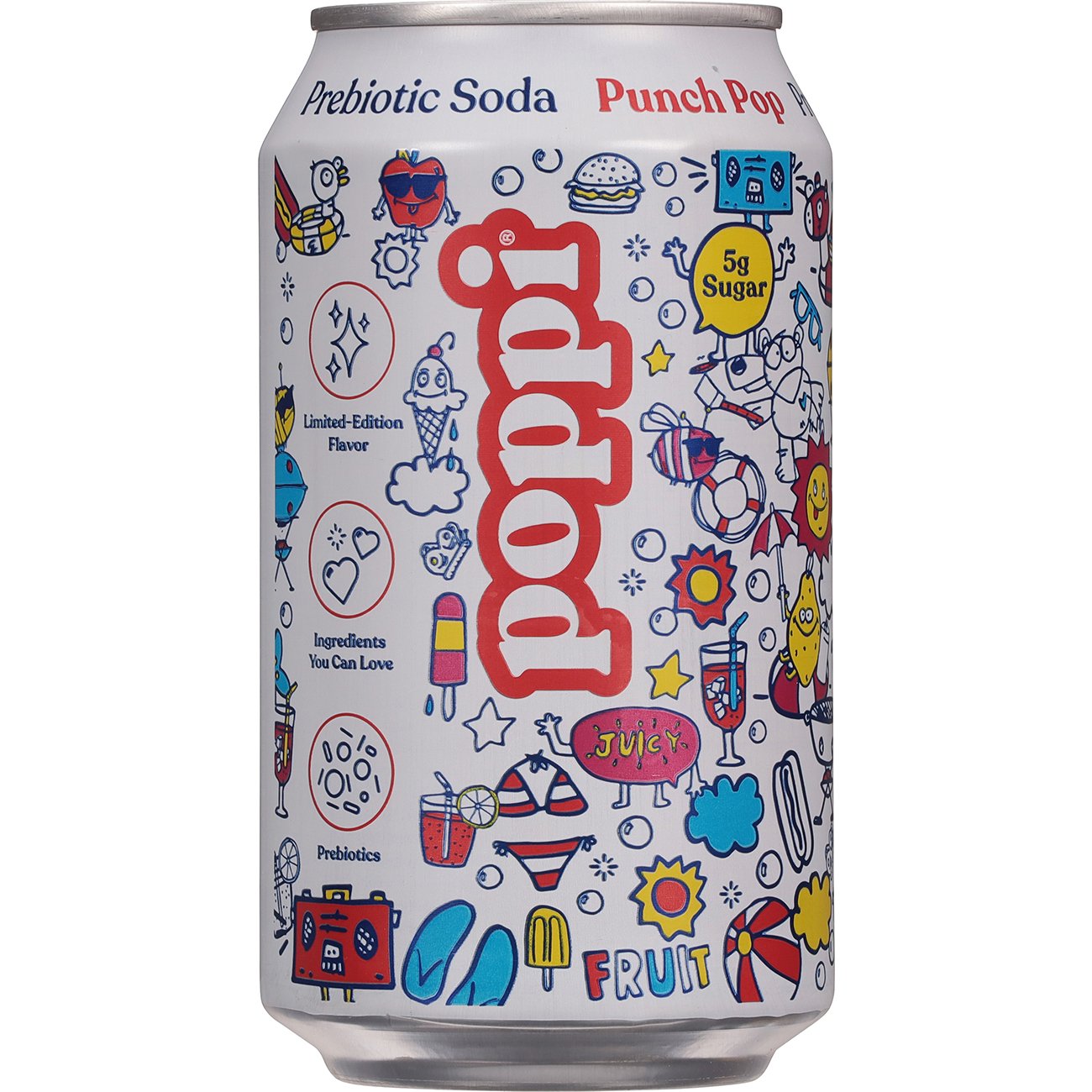 poppi Prebiotic Soda - Punch Pop - Shop Soda at H-E-B