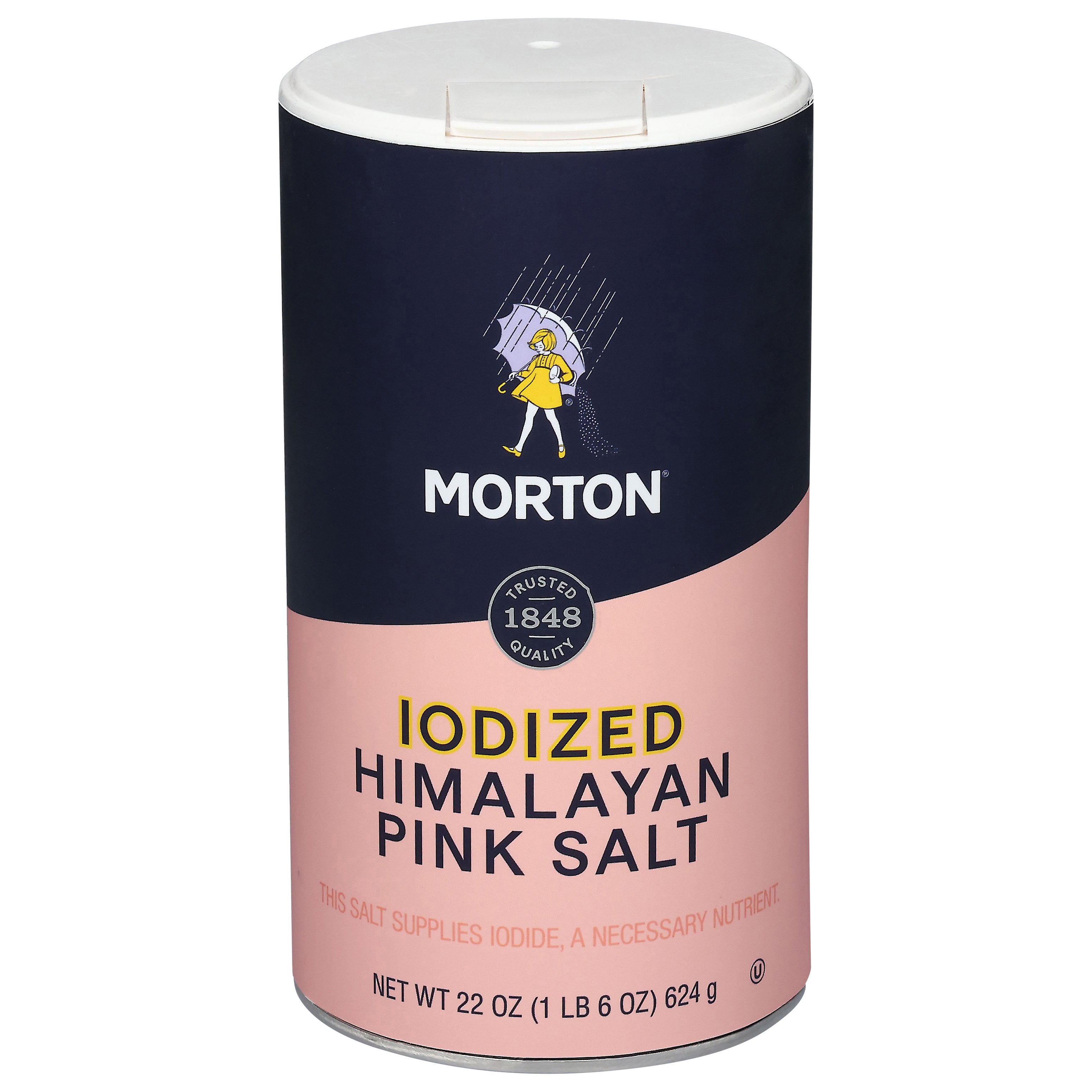 Morton Iodized Himalayan Pink Salt - Shop Herbs & spices at H-E-B