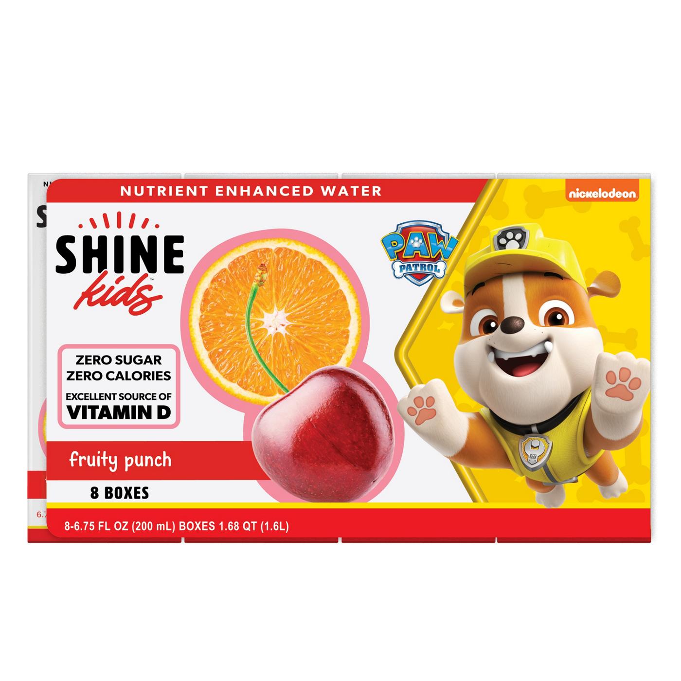 ShineWater Kids' Nutrient-Enhanced Water 8 pk Drink Boxes - Fruity ...