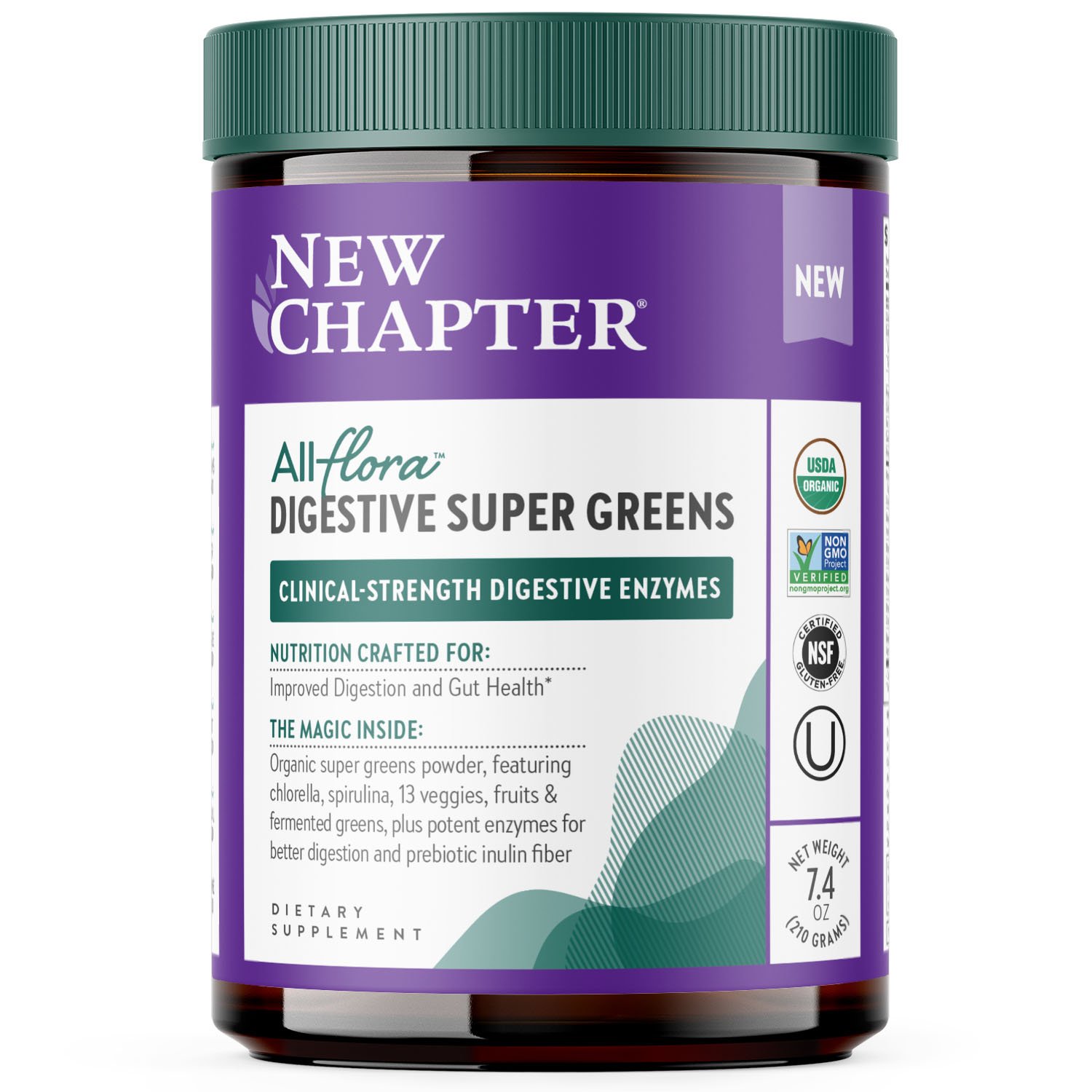 New Chapter All Flora Digestive Super Greens, 7.4 oz | Central Market ...