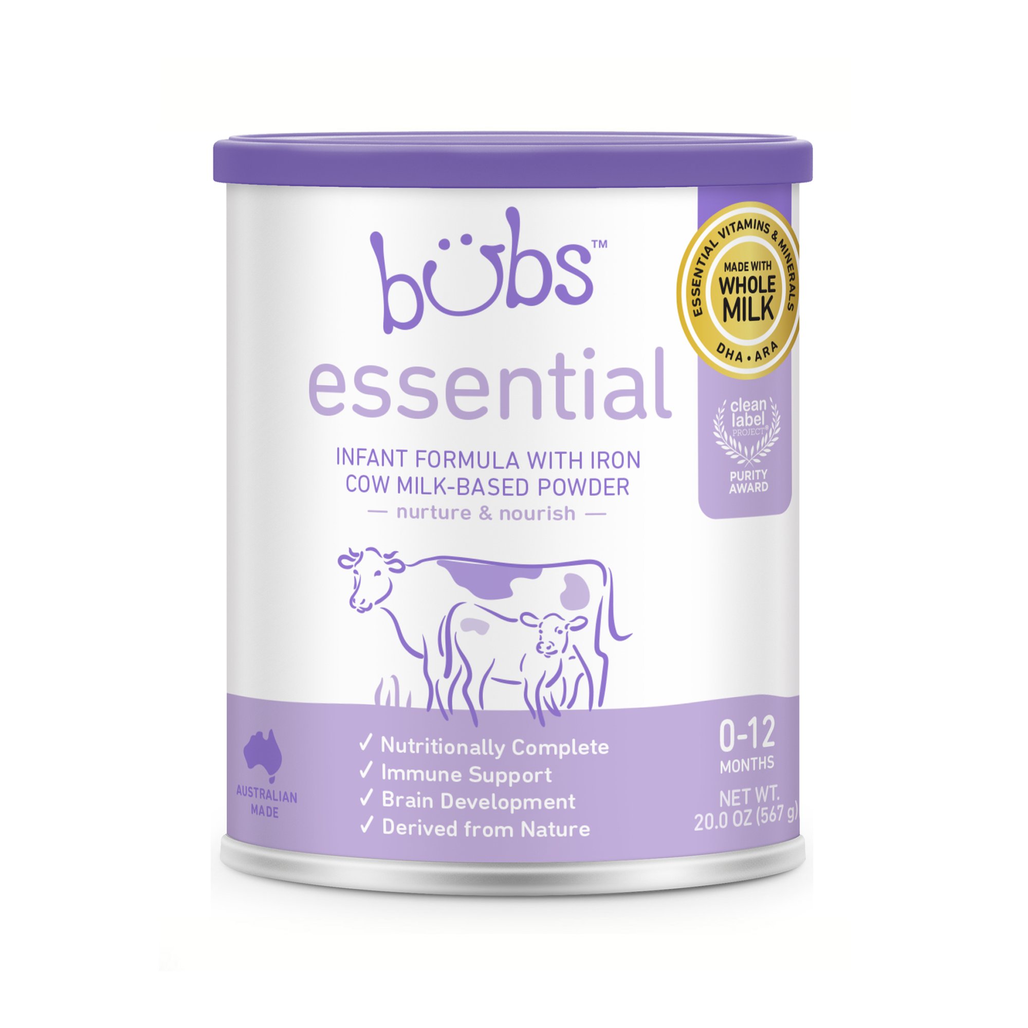 Bubs Essential Infant Formula - Shop Formula at H-E-B