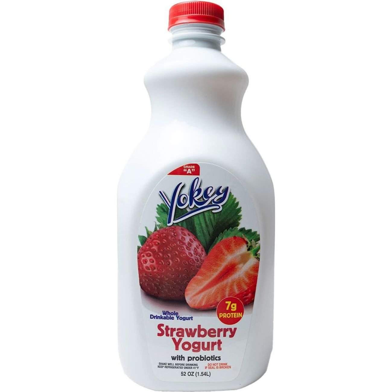 Yokey Drinkable Yogurt - Strawberry - Shop Yogurt at H-E-B