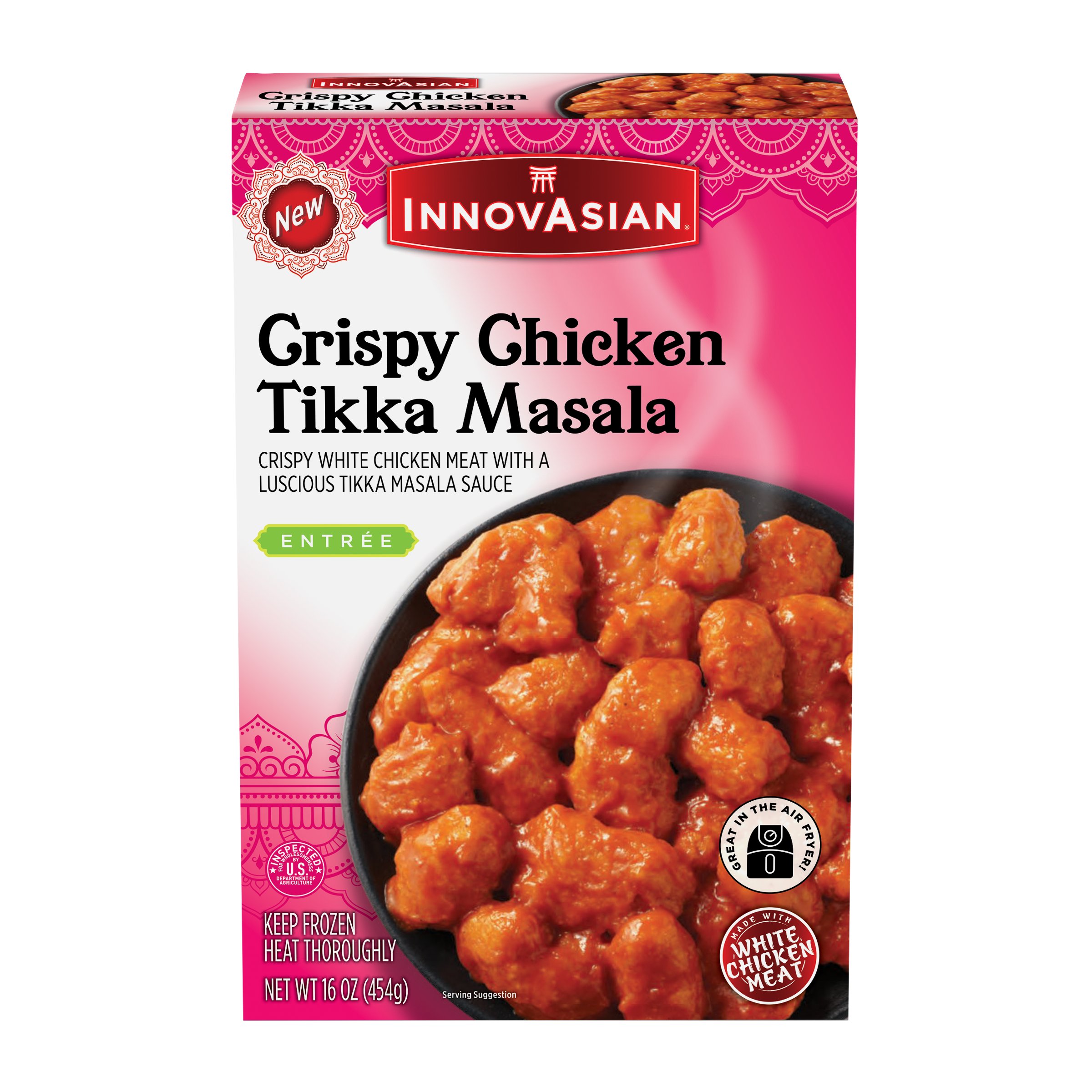 InnovAsian Crispy Chicken Tikka Masala Frozen Meal - Shop Entrees ...