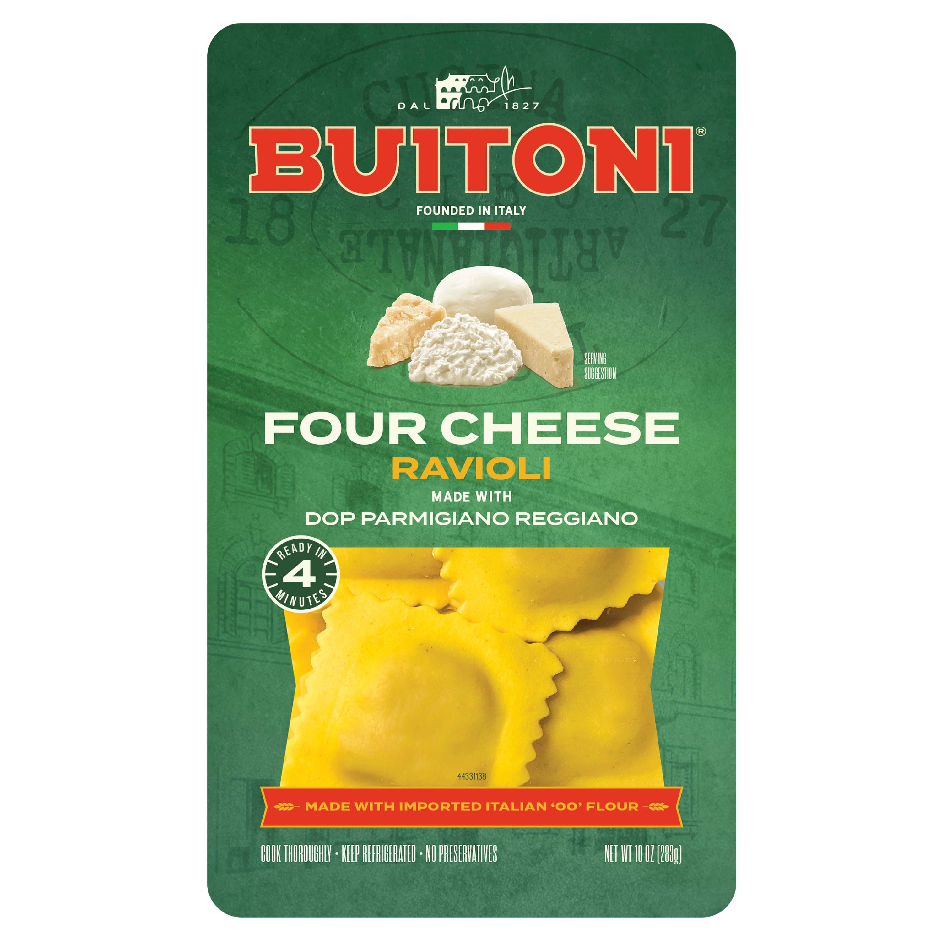 Buitoni Four Cheese Ravioli Pasta - Shop Entrees & sides at H-E-B