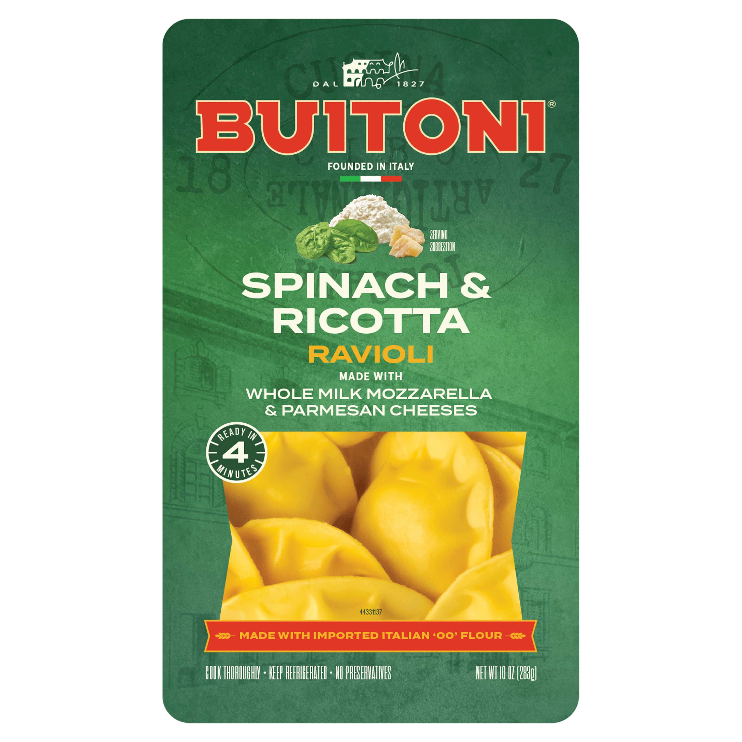 Buitoni Spinach & Ricotta Ravioli Pasta - Shop Entrees & sides at H-E-B