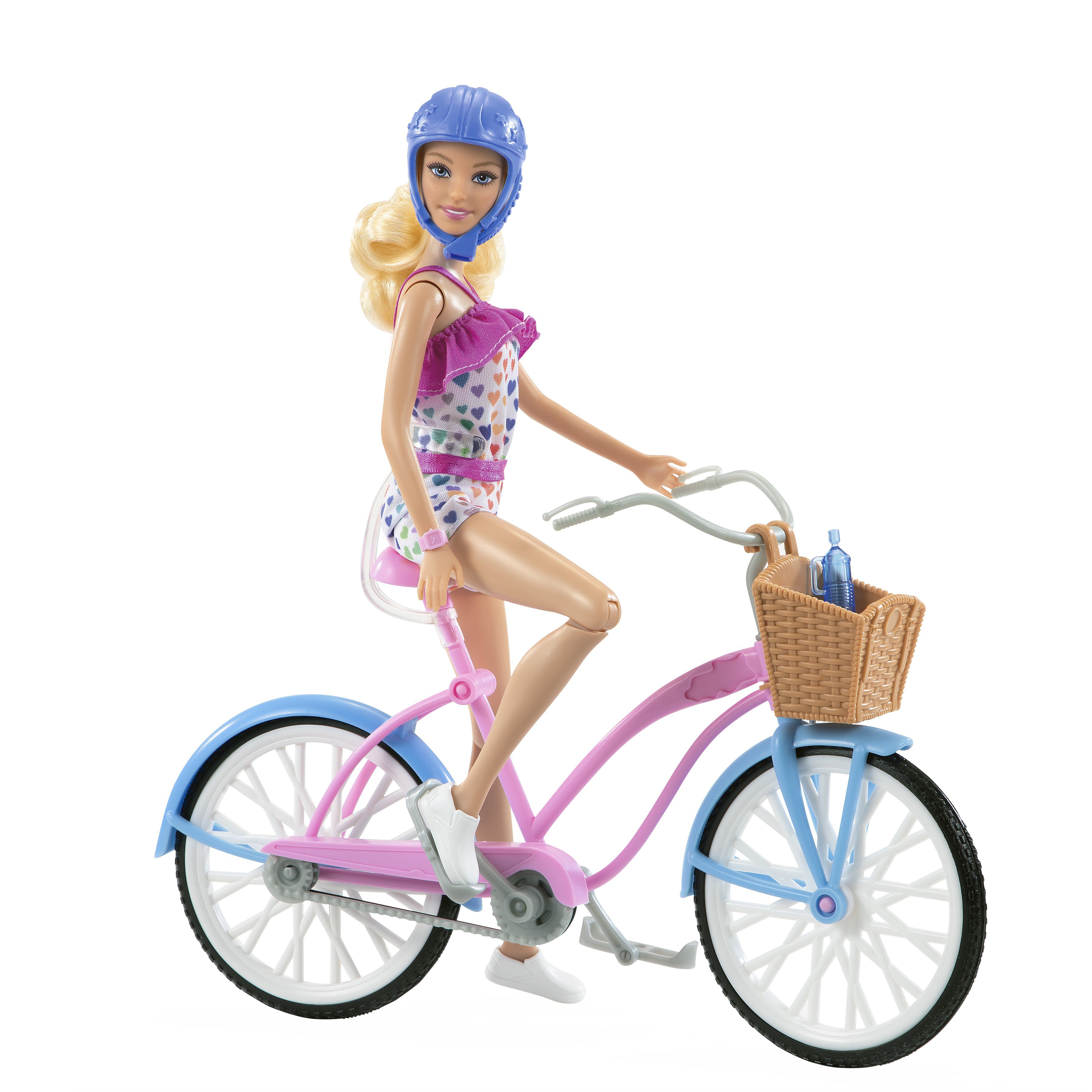 Barbie Doll & Bike Playset - Shop Action figures & dolls at H-E-B