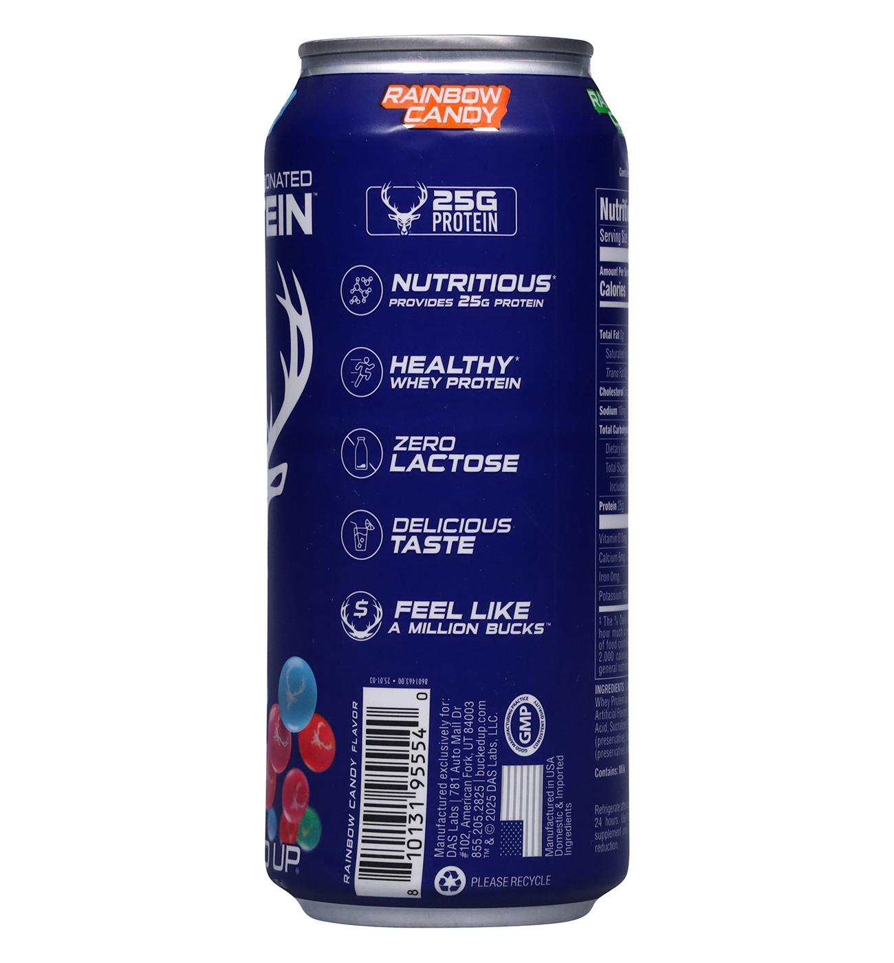 Bucked Up Clear Lightly Carbonated 25g Protein Drink - Rainbow Candy - Shop Sports & energy ...