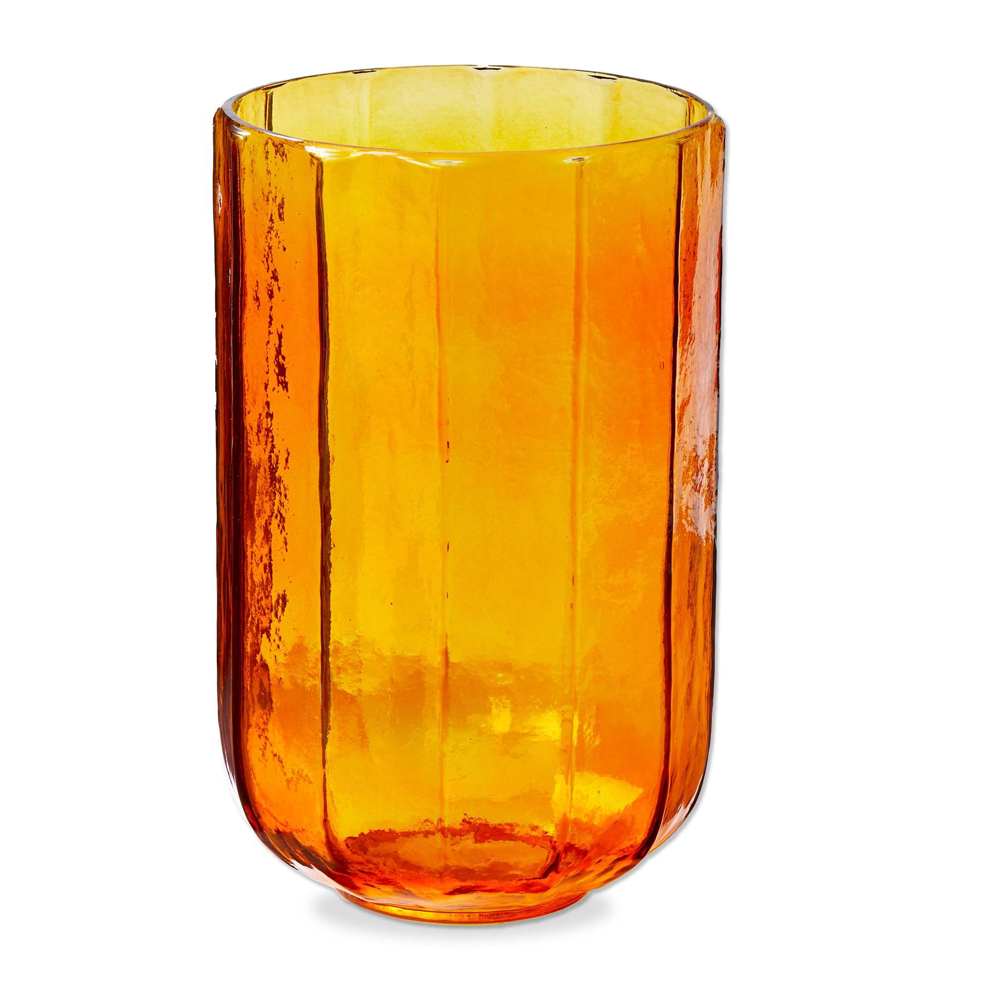 tag Large Fluted Vase - Orange - Shop Seasonal decor at H-E-B
