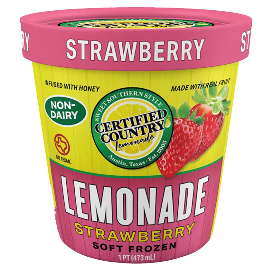 Certified Country Lemonade Non Dairy Frozen Strawberry Lemonade - Shop ...