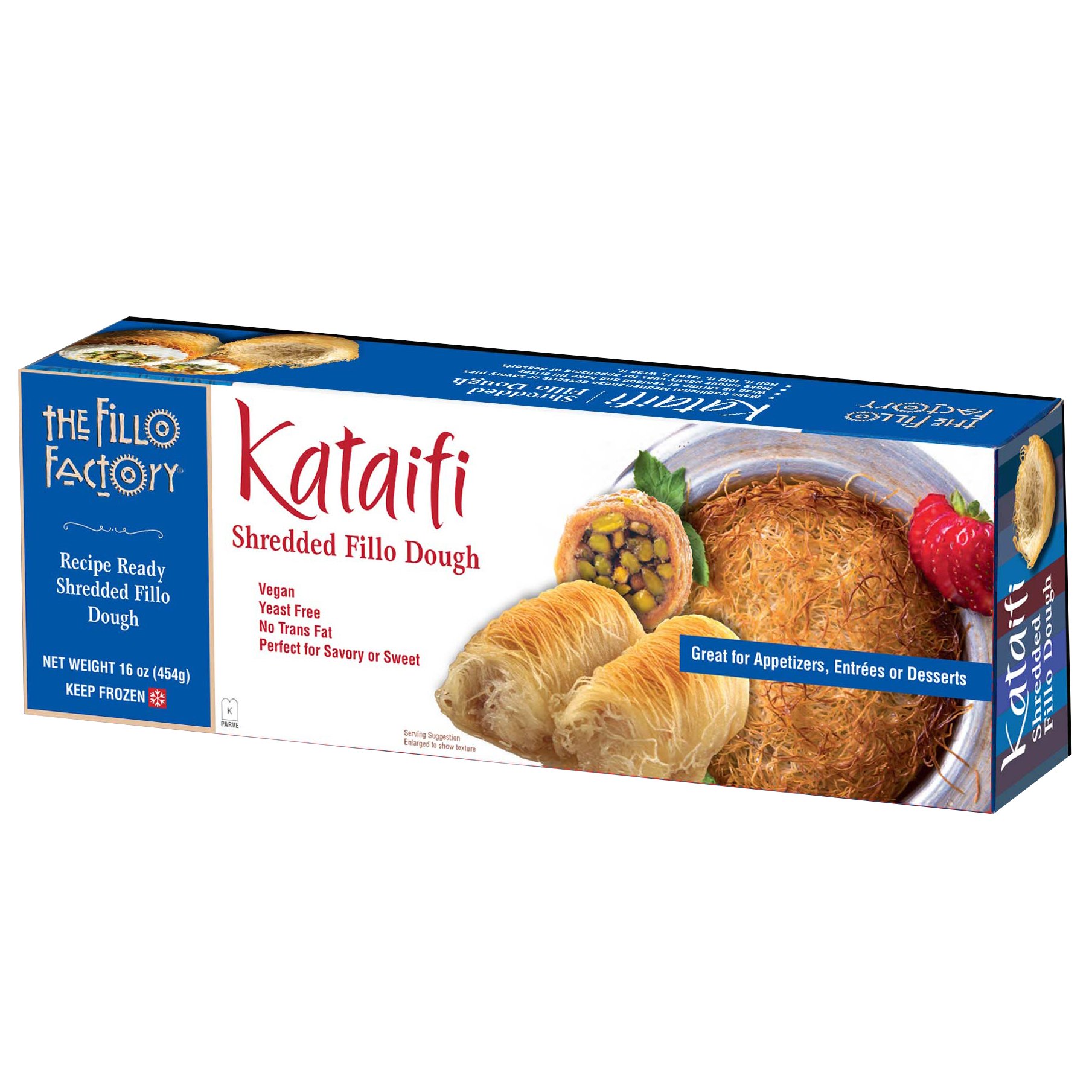 Fillo Factory Kataifi Shredded Fillo Dough, 16 oz | Central Market ...