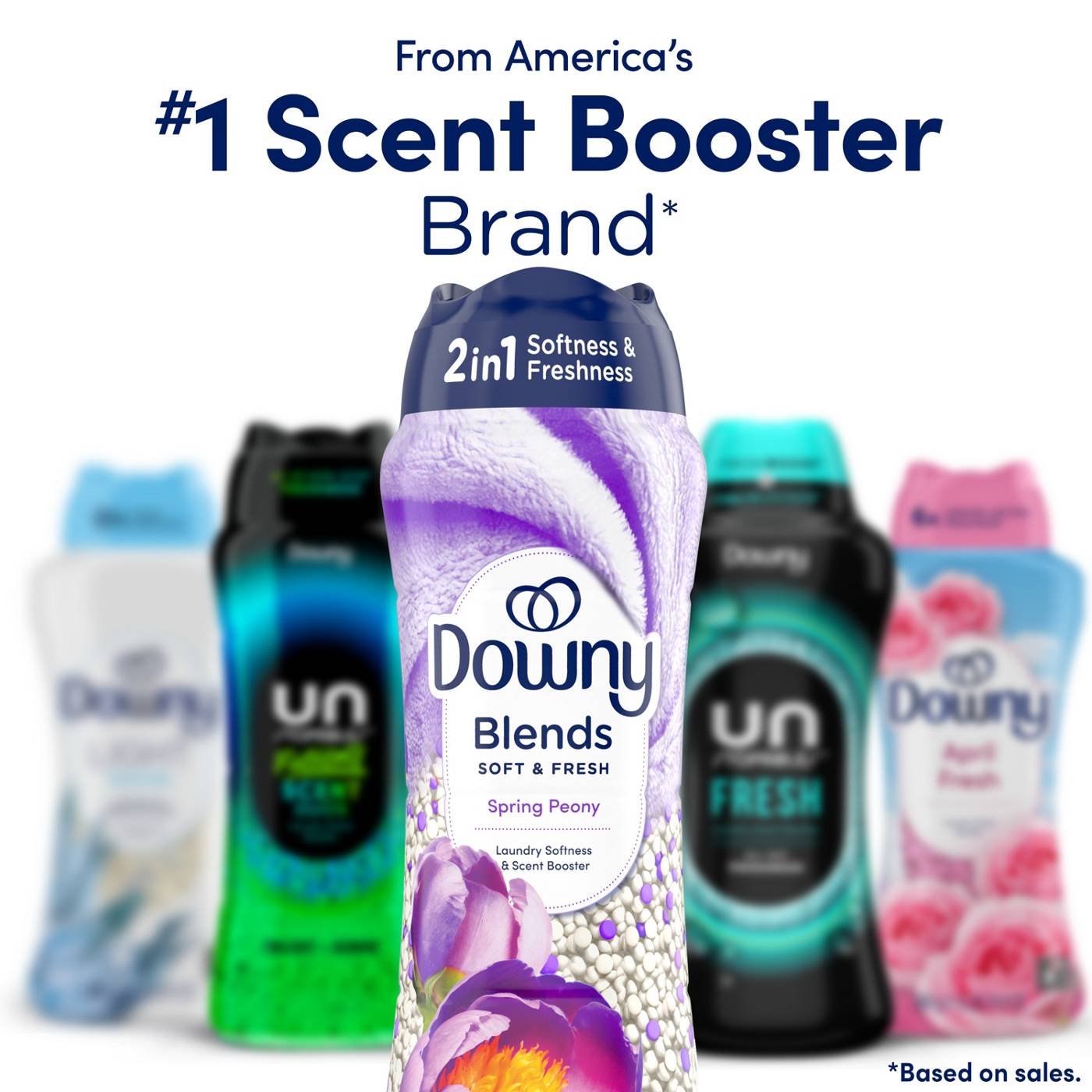 Downy Blends 2-in-1 Soft & Fresh Laundry Scent Booster Beads - Spring ...