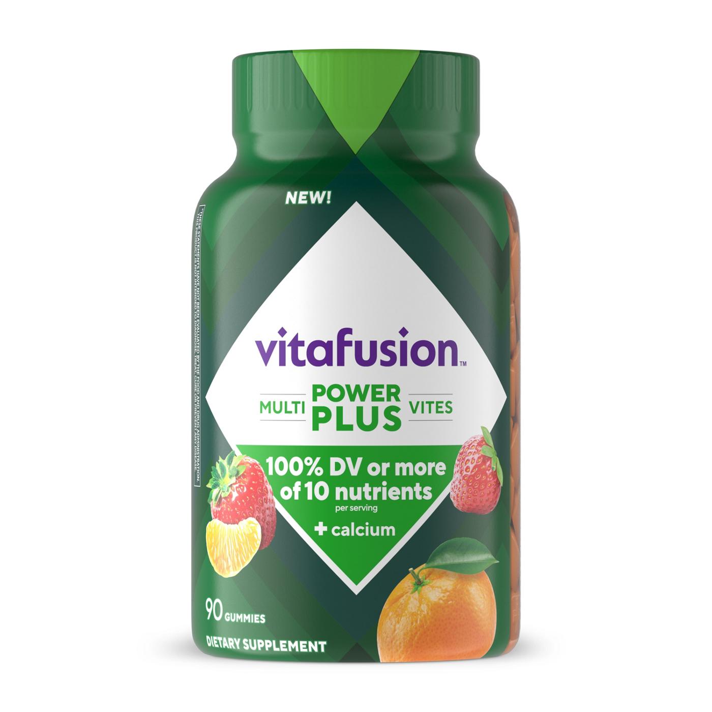 Vitafusion Multivitamin with Calcium Power Plus Gummies - Shop ...