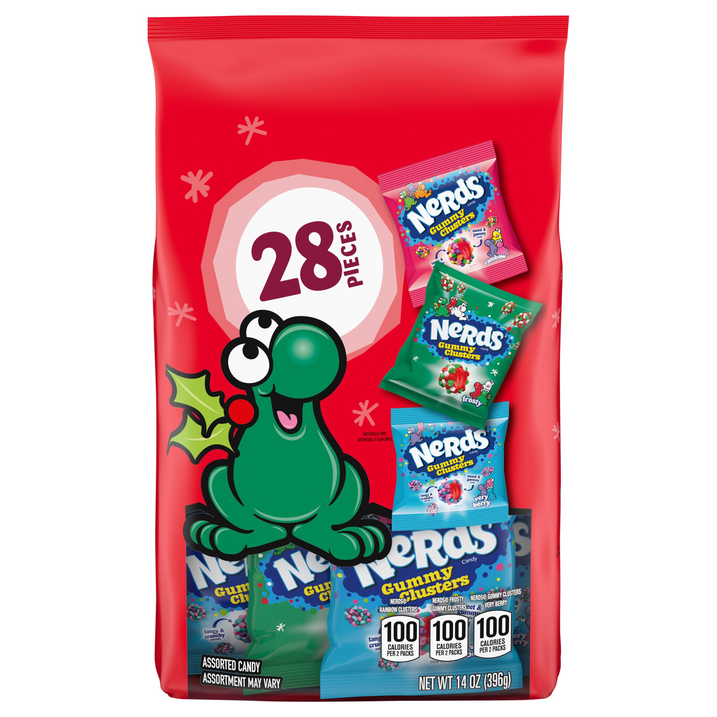 Nerds Assorted Gummy Clusters Christmas Candy - Shop Candy at H-E-B