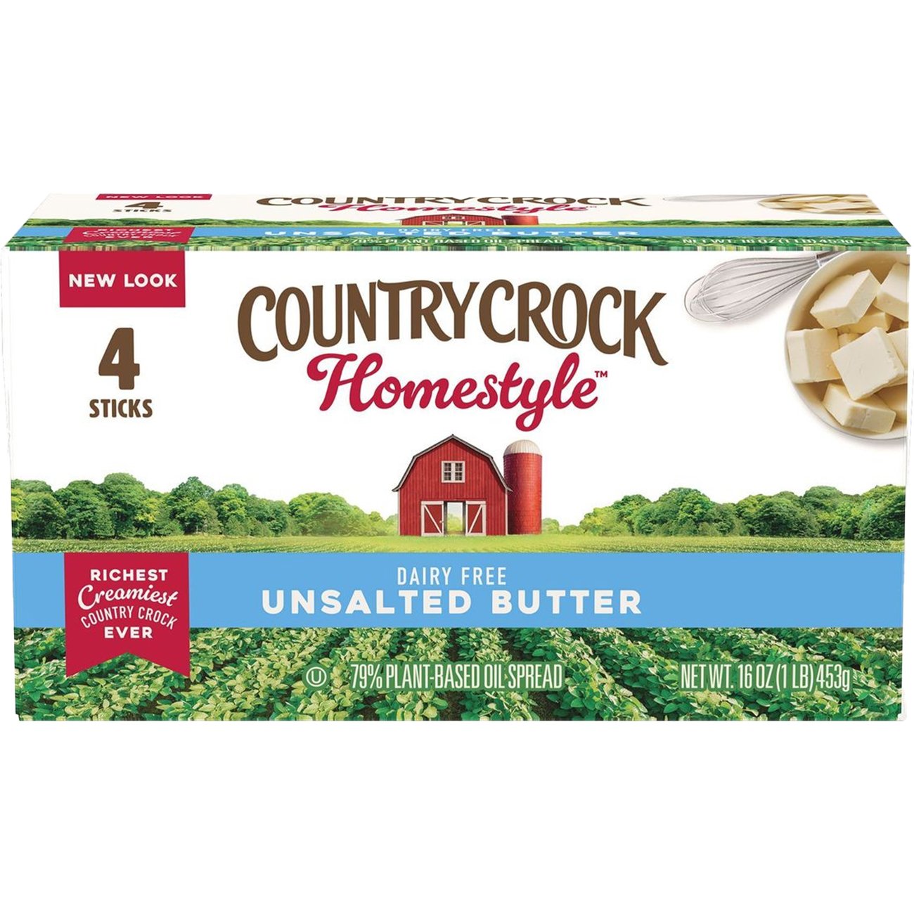 Country Crock Dairy Free Unsalted Plant Butter Sticks - Shop Butter ...