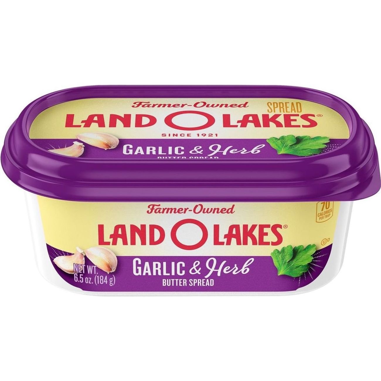 Land O Lakes Garlic & Herb Butter Spread - Shop Butter & margarine at H-E-B