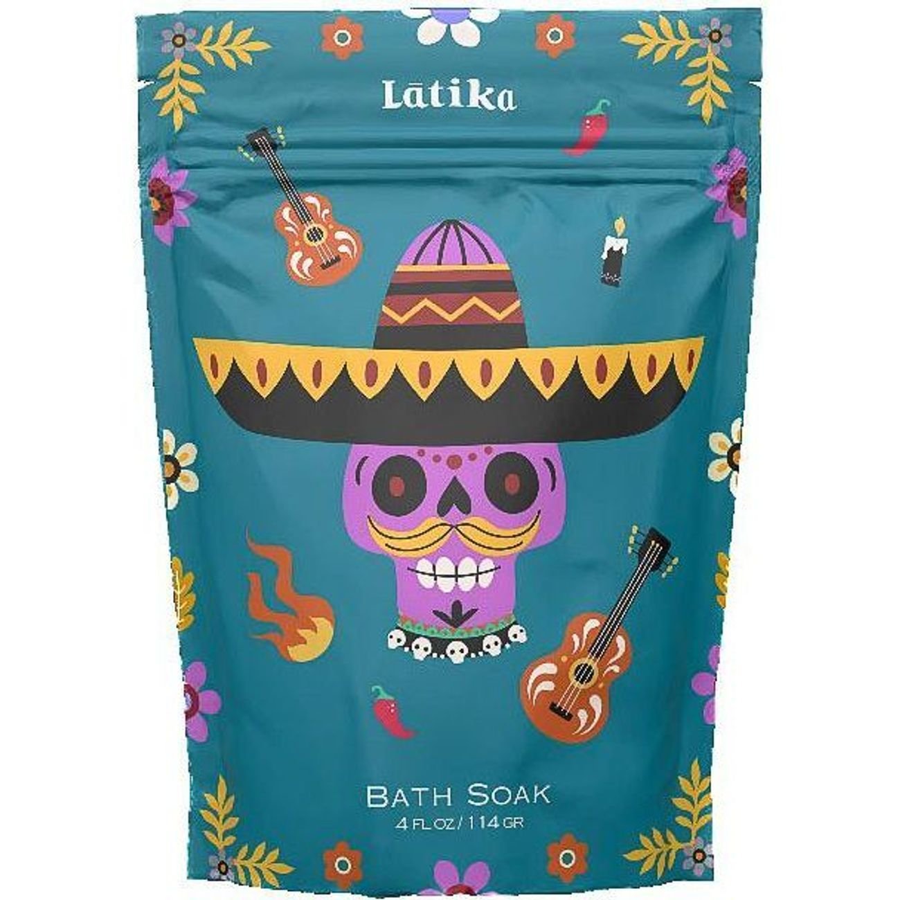 Latika Body Essentials Day of the Dead Bath Soak - Agave Azul & Sea ...