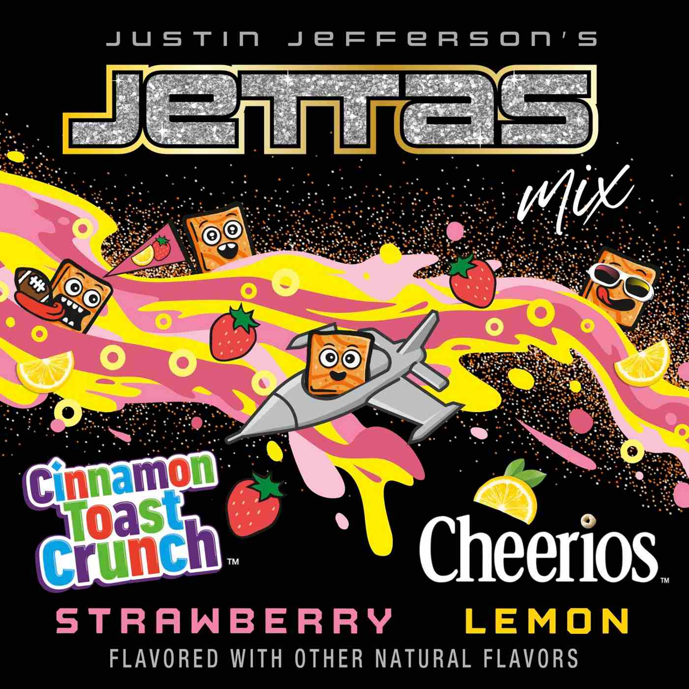 General Mills Justin Jefferson's Jettas Mix Cereal - Family Size - Shop ...