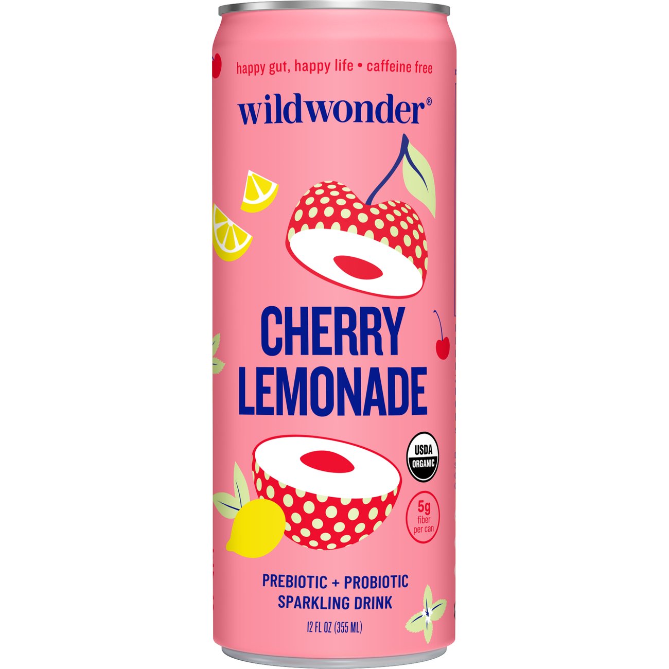 wildwonder Cherry Lemonade Prebiotic + Probiotic Sparkling Drink - Shop ...