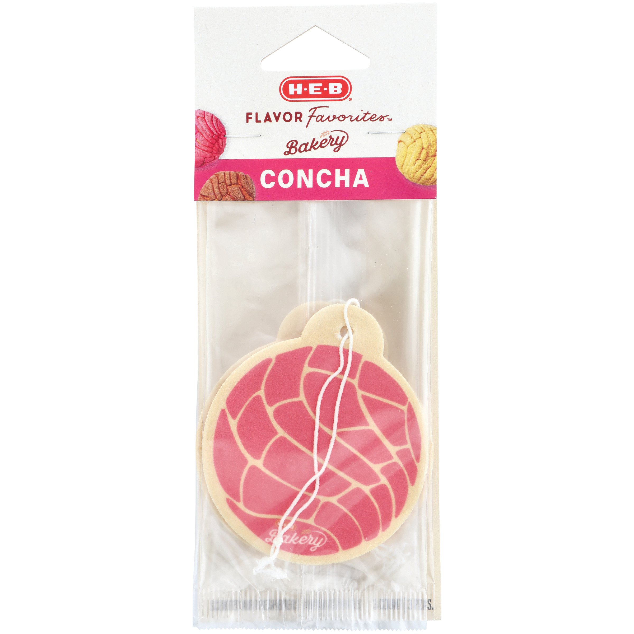H-E-B Flavor Favorites Car Air Fresheners - Bakery Concha - Shop Car ...