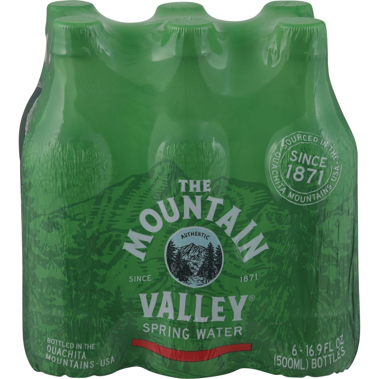 Mountain Valley Spring Water 6 pk Bottles - Shop Water at H-E-B