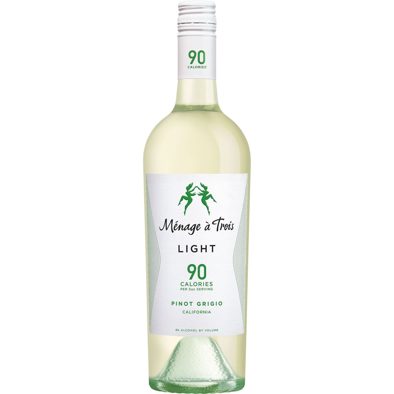 Menage A Trois Light Pinot Grigio California White Wine - Shop Wine at ...