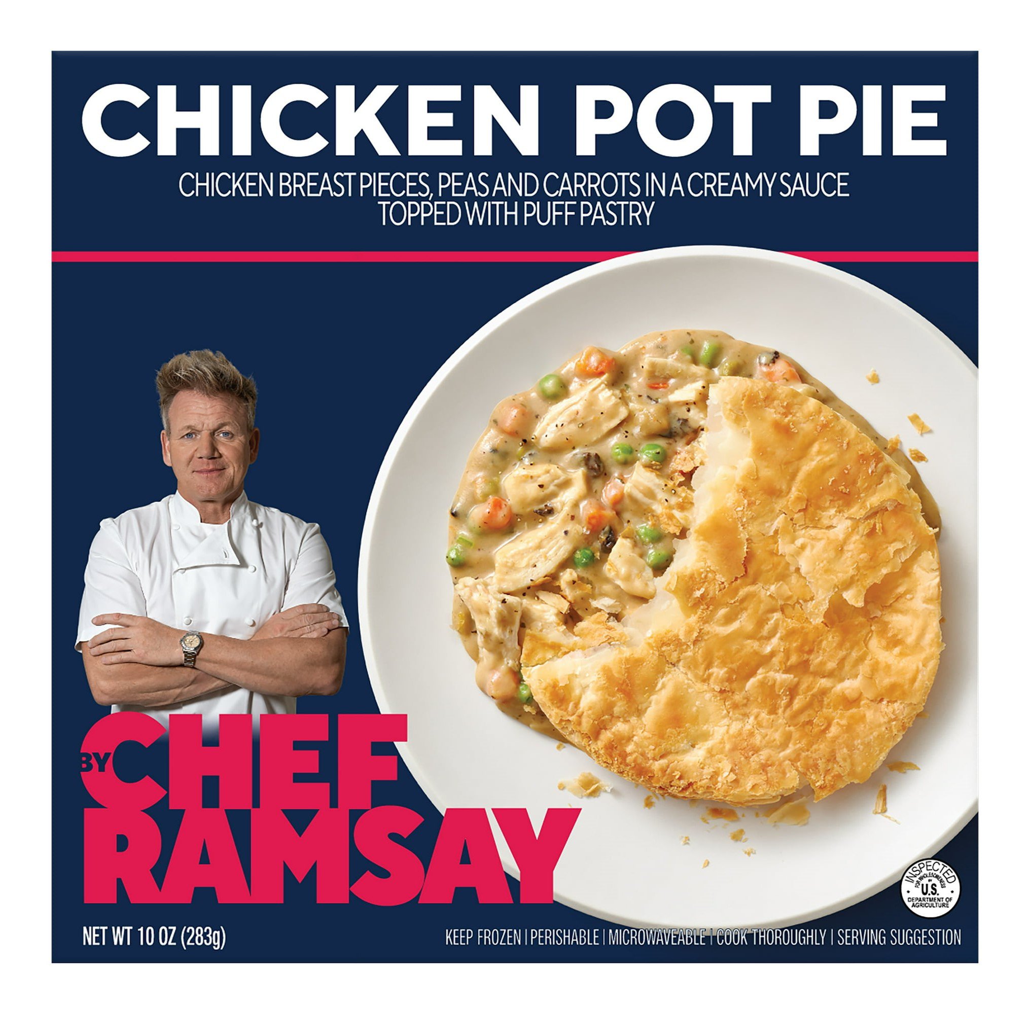 By Chef Ramsay Frozen Chicken Pot Pie - Shop Entrees & sides at H-E-B