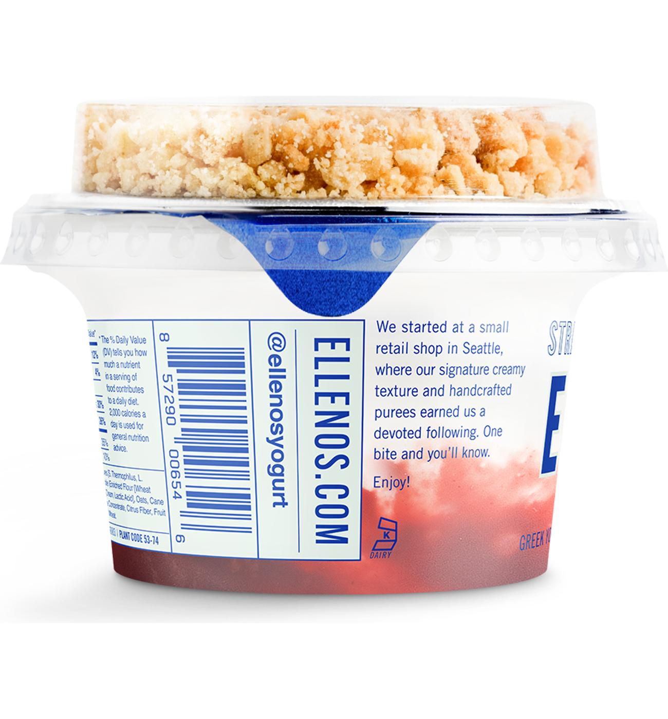 Ellenos Strawberry Shortcake Greek Yogurt - Shop Yogurt at H-E-B