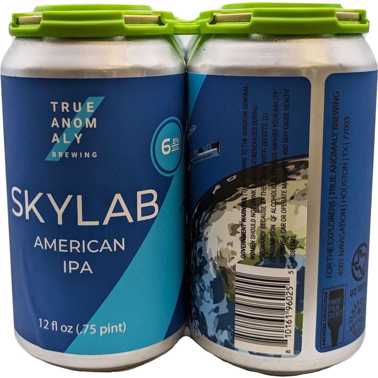 True Anomaly Brewing Skylab American IPA Craft Beer 6 pk Cans - Shop ...