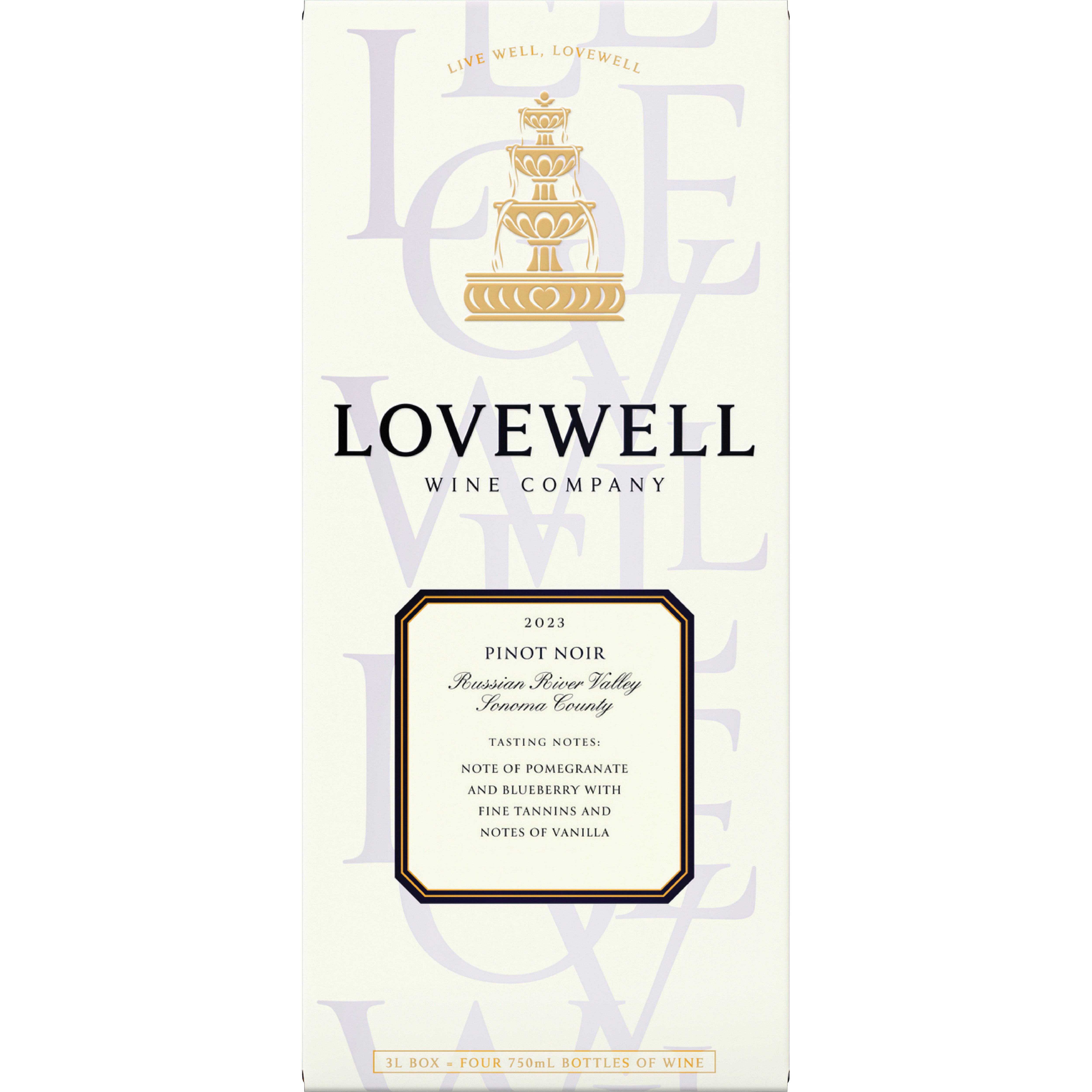 Lovewell Pinot Noir California Box Red Wine - Shop Wine at H-E-B