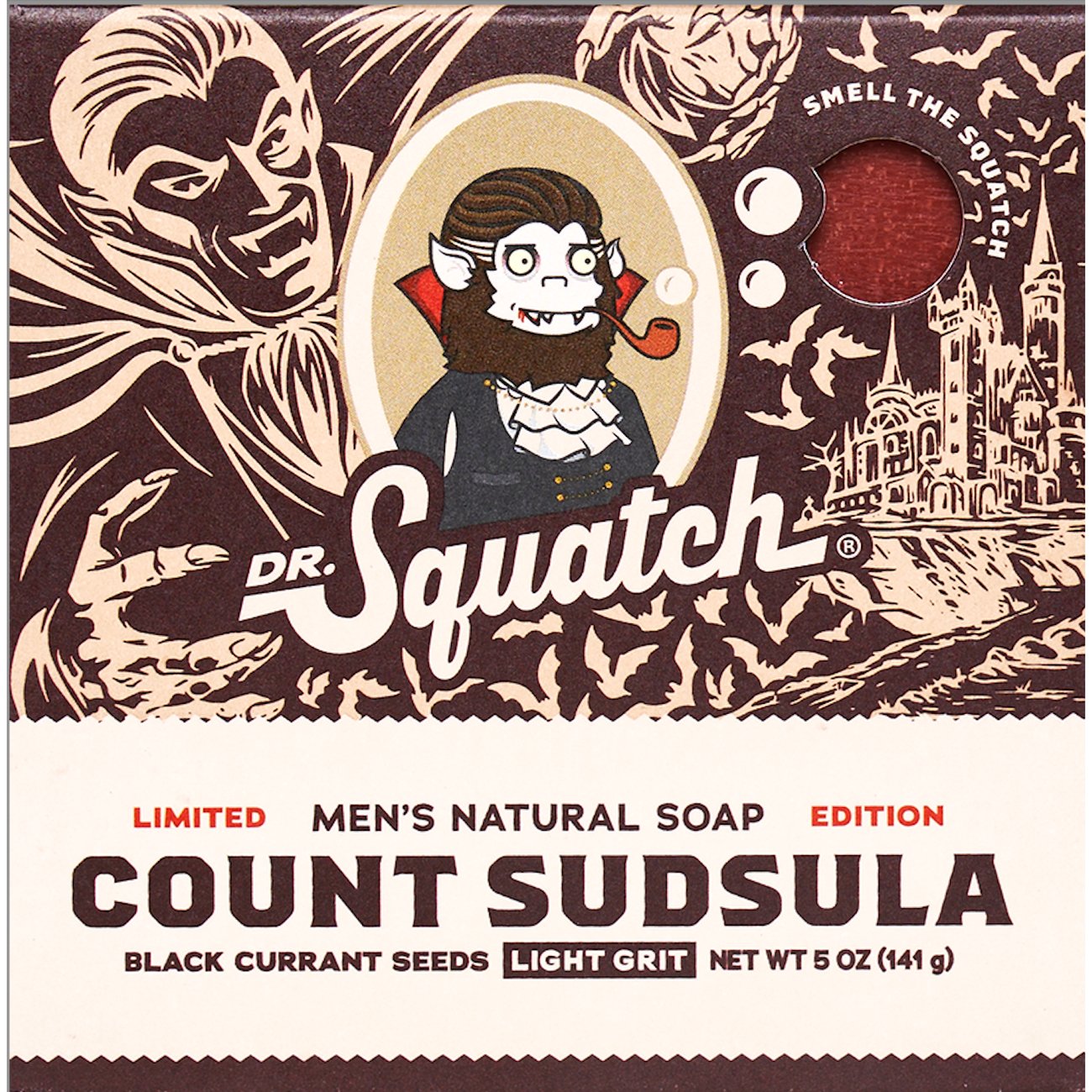 Dr. Squatch Limited Edition Halloween Soap - Count Sudsula - Shop Hand ...